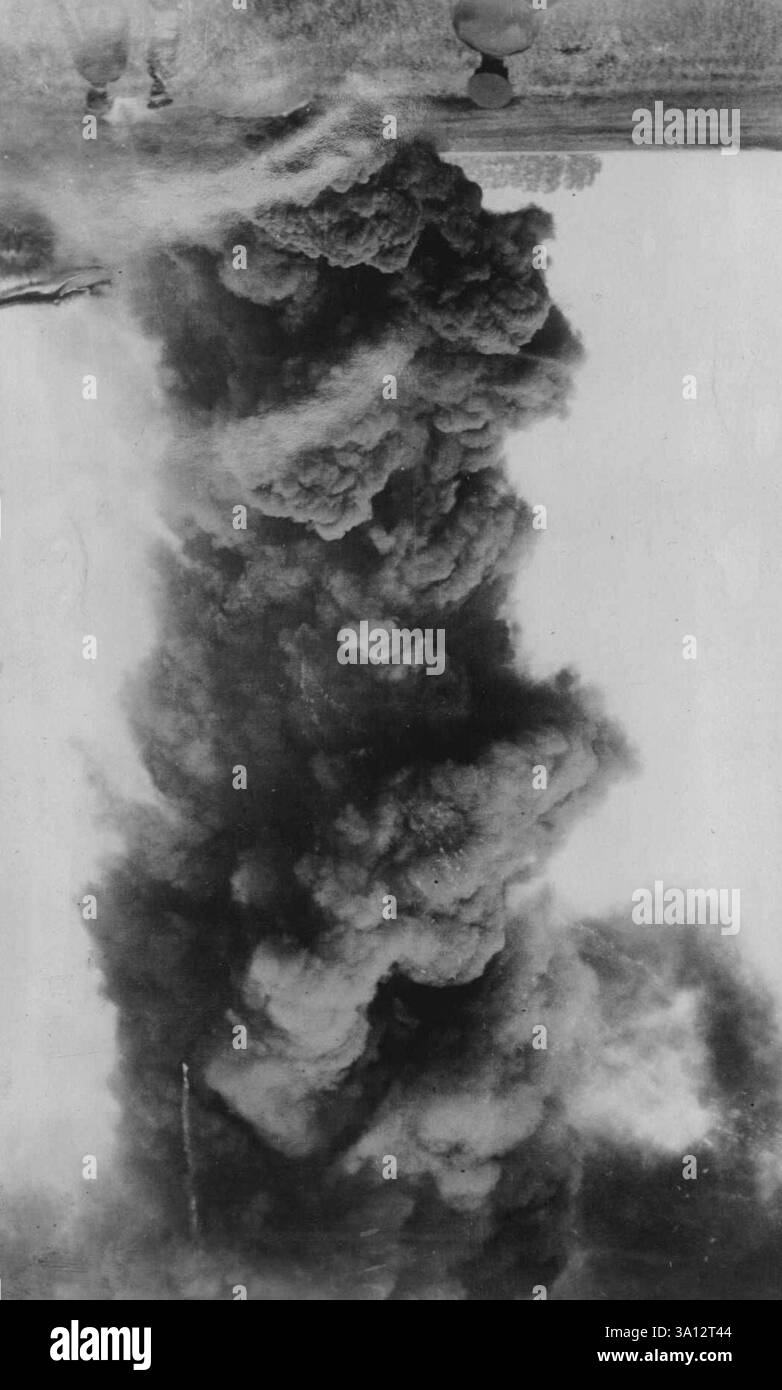 Stratosphere Balloon Destroyed by Fire -- The blazing balloon ...