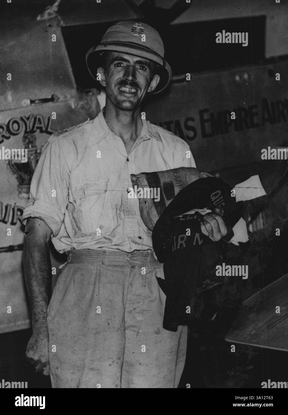 In 1934 he brought the first through - mail from England to Brisbane.Mr ...