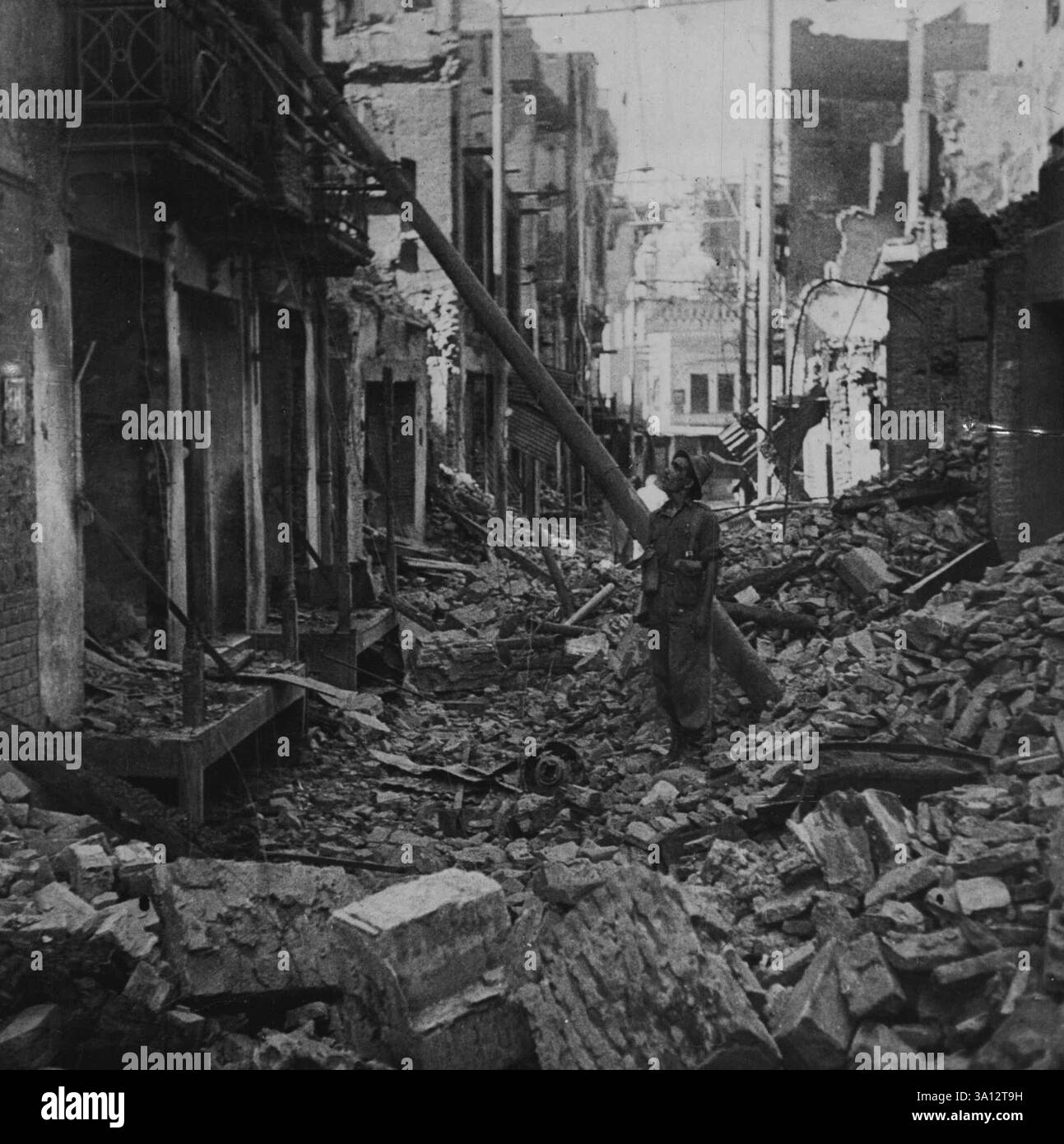 Aftermath Of A Riot In Lahore -- This photo taken at Lahore, India ...