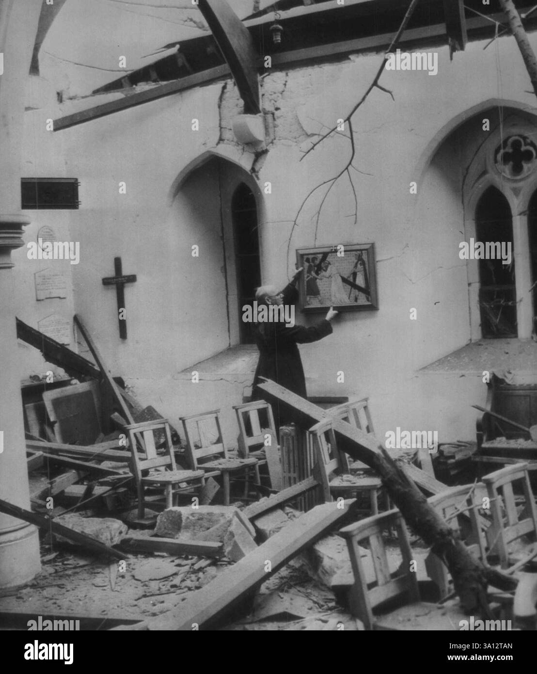 A Cross And A "Station" Unharmed -- A Crucifix and a Station of the ...