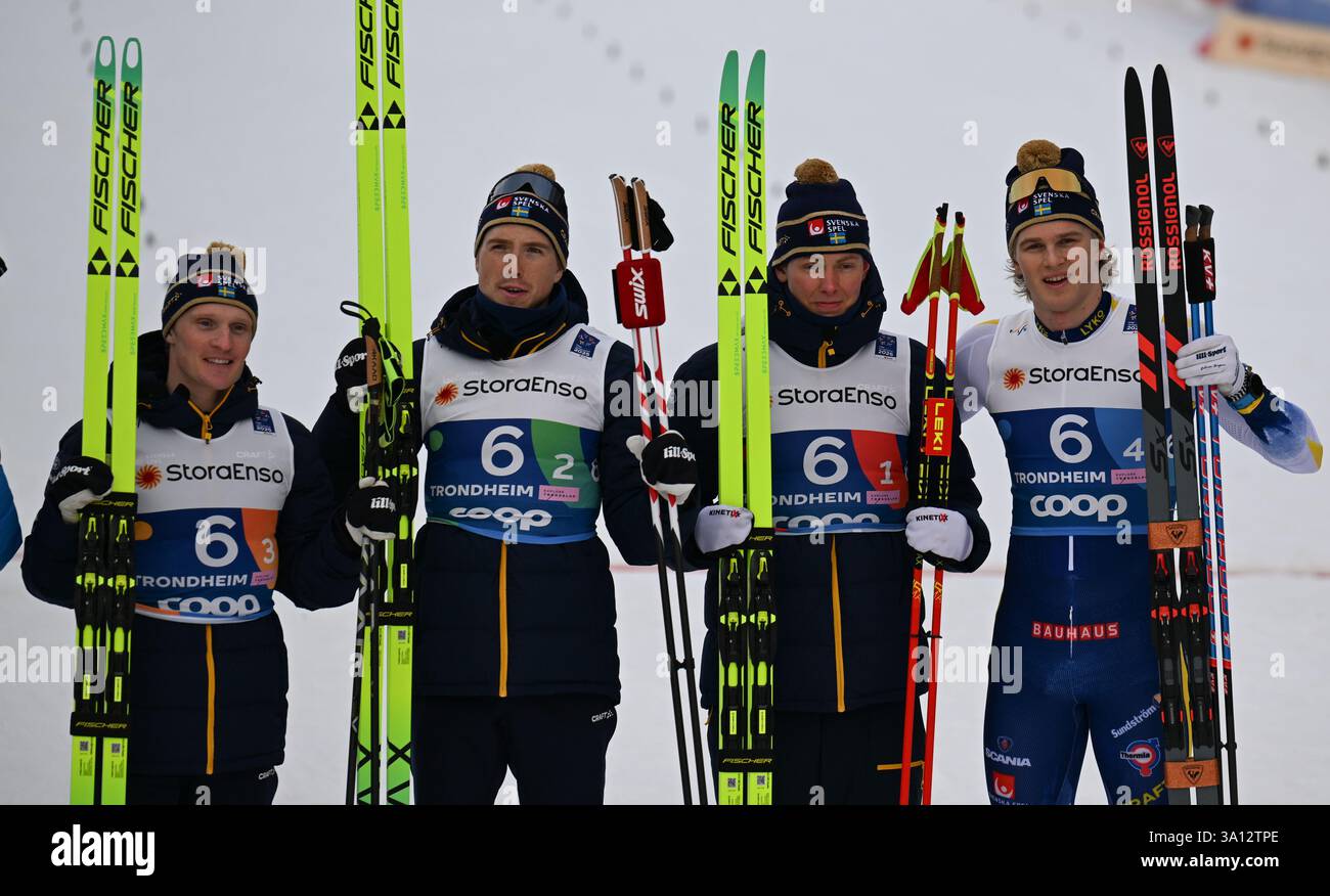 Trondheim, Norway. 06th Mar, 2025. Nordic skiing, World Championships ...