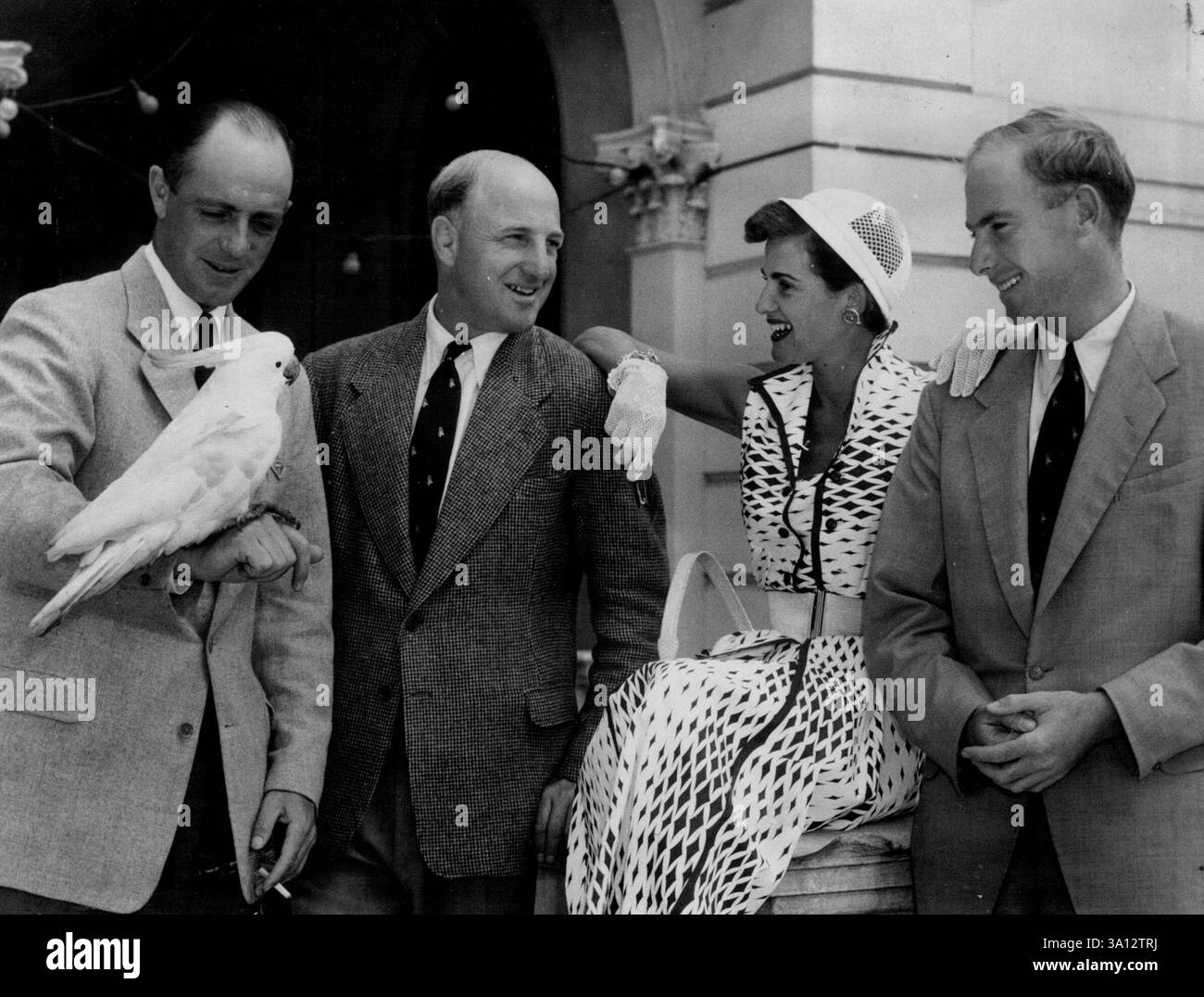 Her visit to Australia coincided with the last series of Tests, and she ...