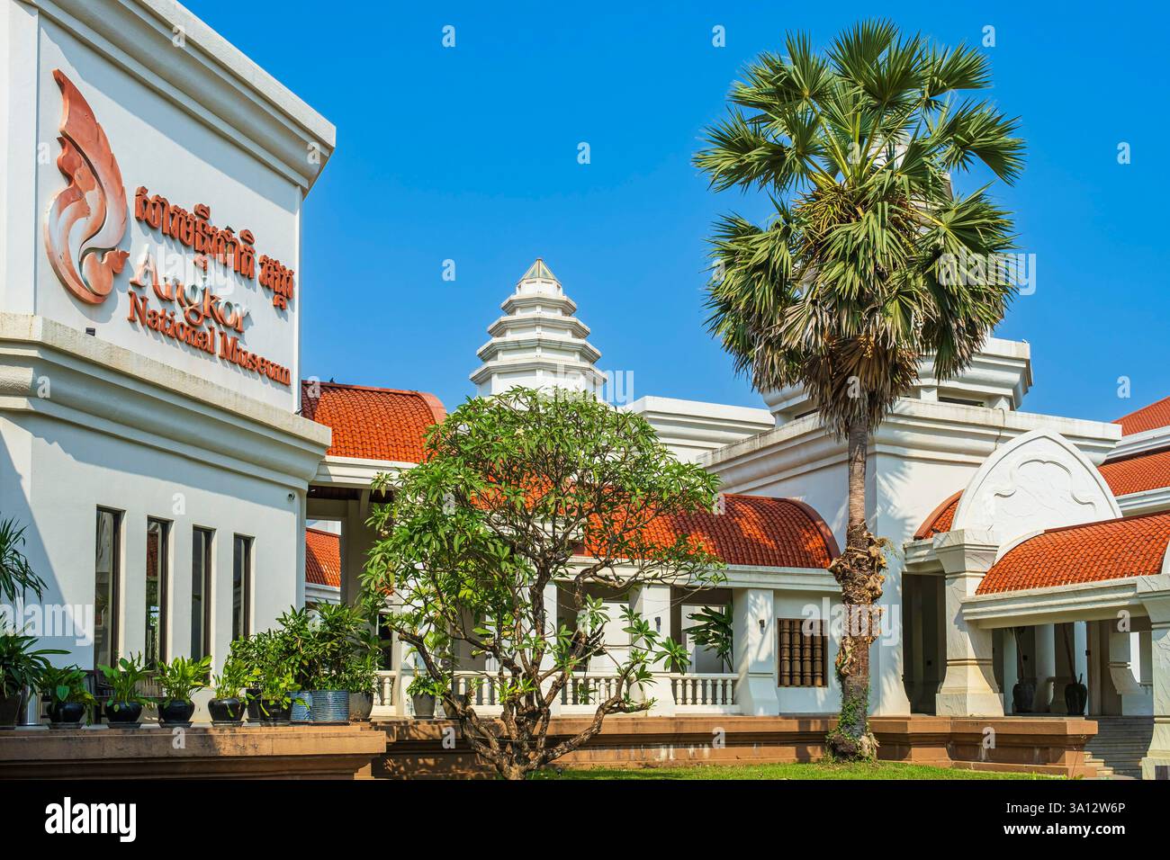 Cambodia, Siem Reap, Angkor National Museum Stock Photo - Alamy