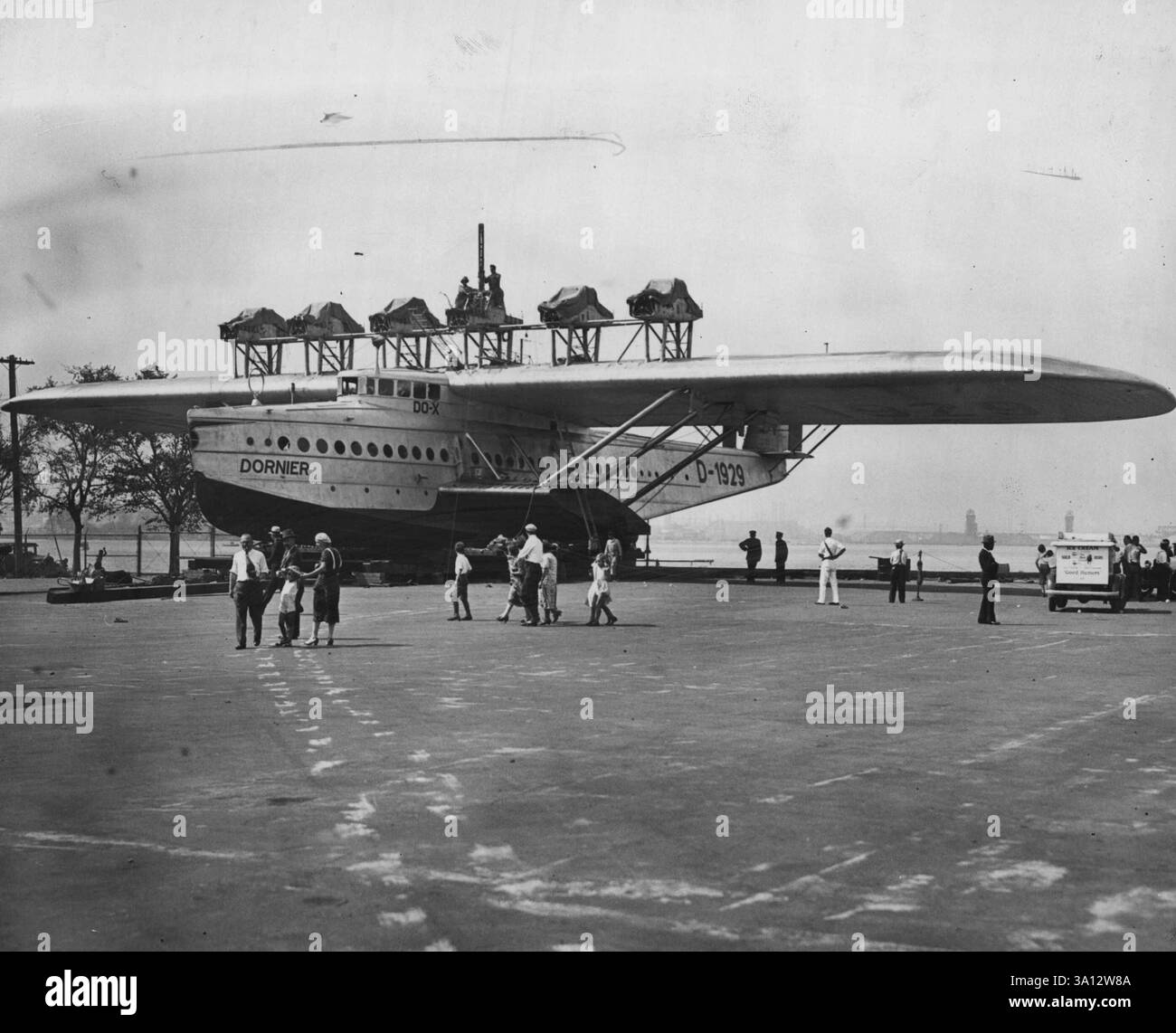 330A - Dornier Do-X - Flying Boat. October 28, 1931. (Photo by ...