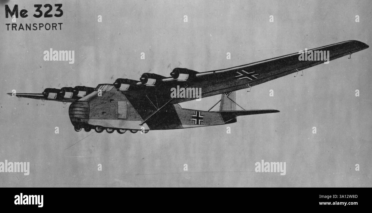 331 messerschmitt me 323 hi-res stock photography and images - Alamy