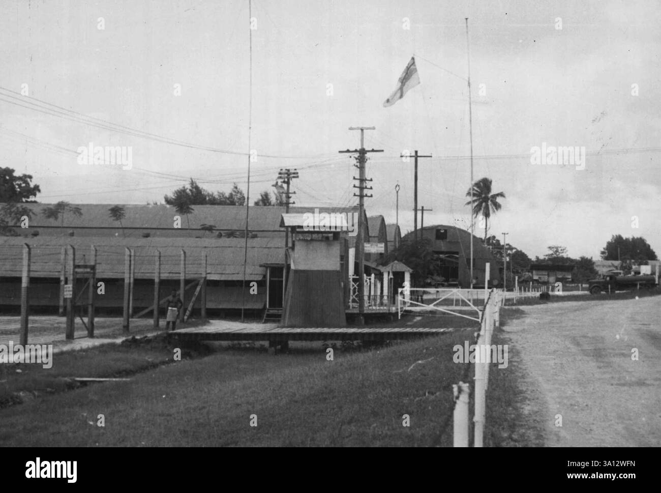Manus Island War Criminal Compound No. 1 Guard Tower and Administration ...