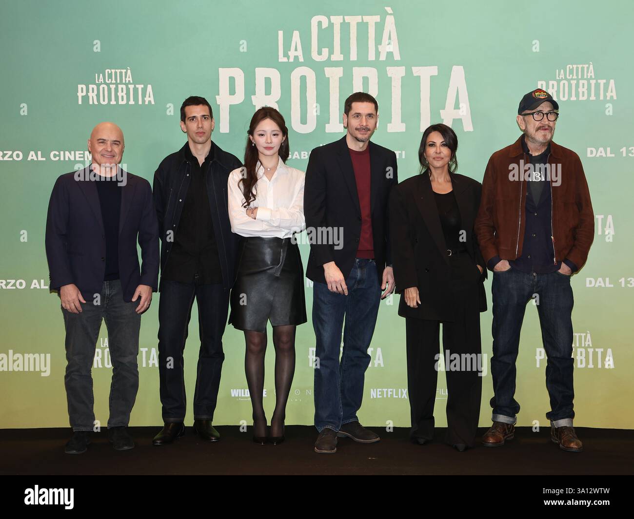 Rome, Italy. 06th Mar, 2025. Rome, Eden Hotel, photocall film "The ...