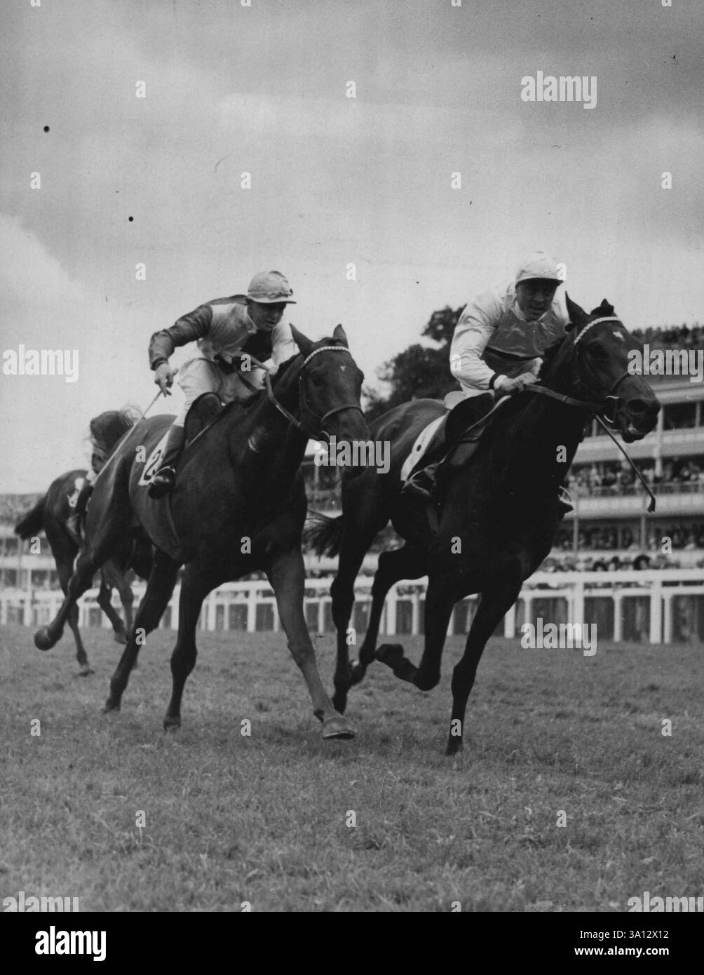 French Colt Wins By Neck At Ascot. Picture shows : Fast lad (right ...