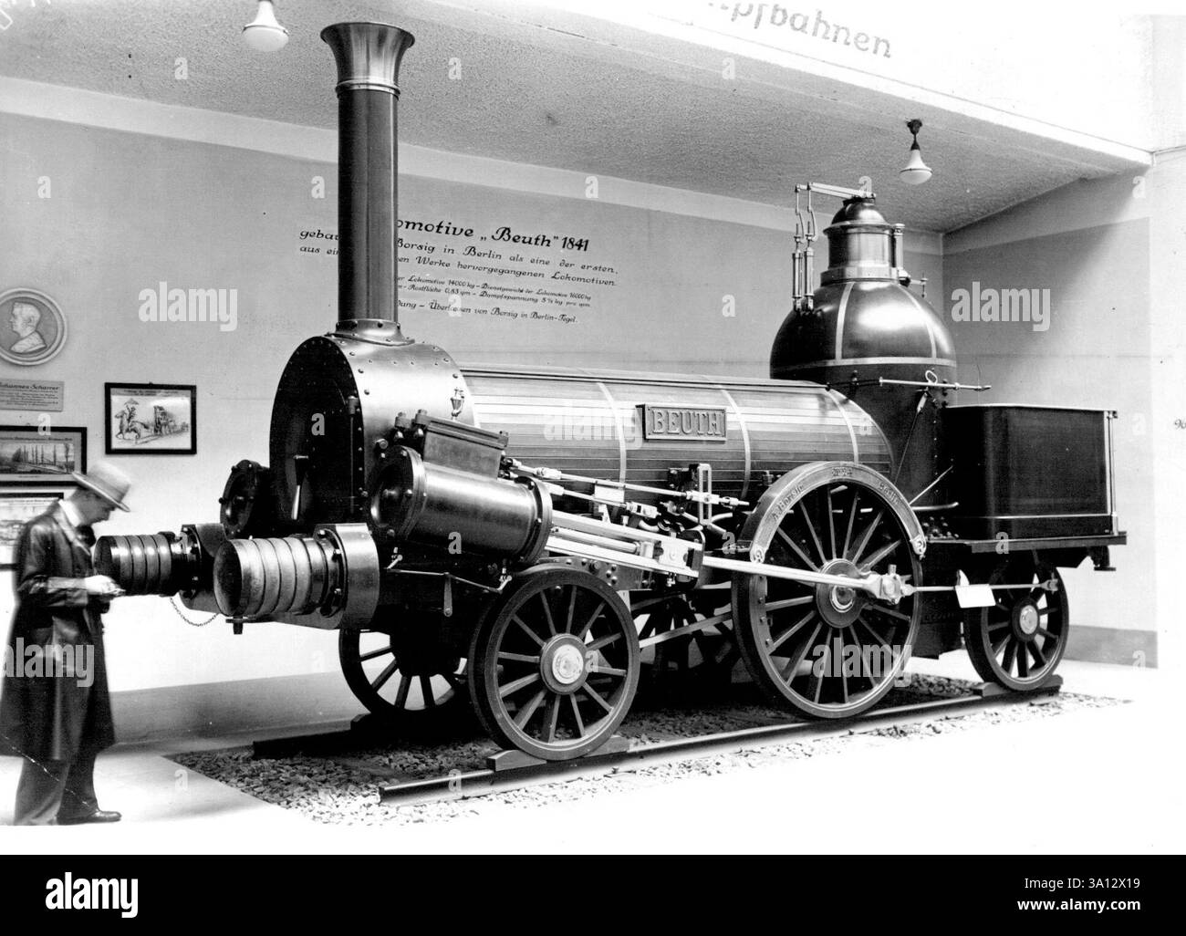 Centenary Of The Borsig-Factories -- The wellknown Borsig-engine ...