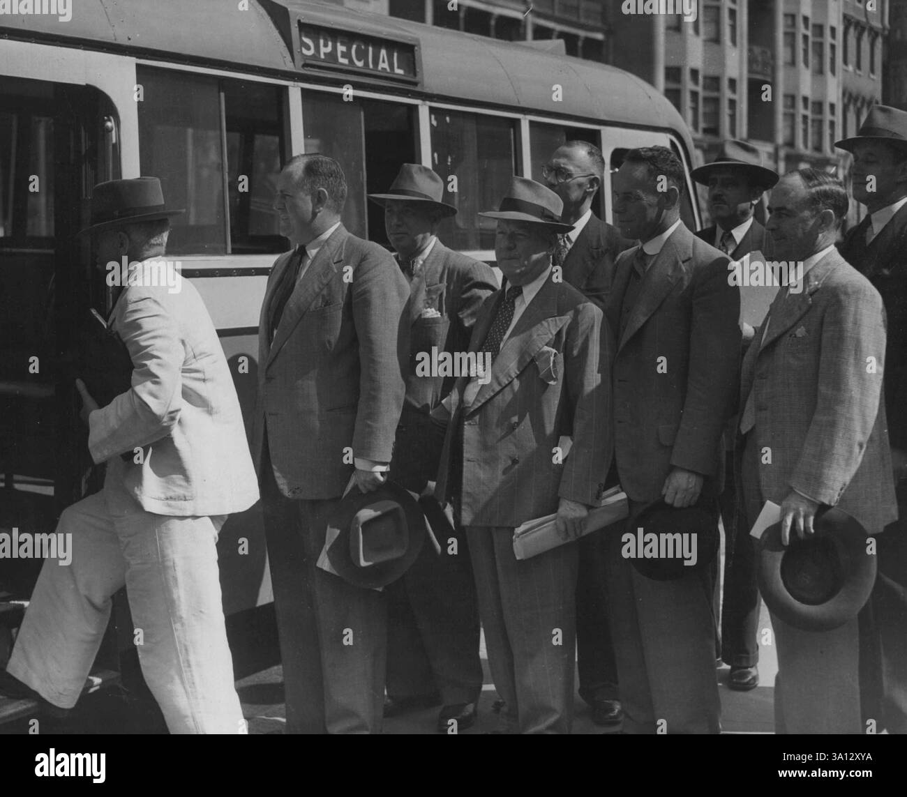 All men are (M.L.C.'s).From left to rightSir Henry Manning, Hon Richard ...