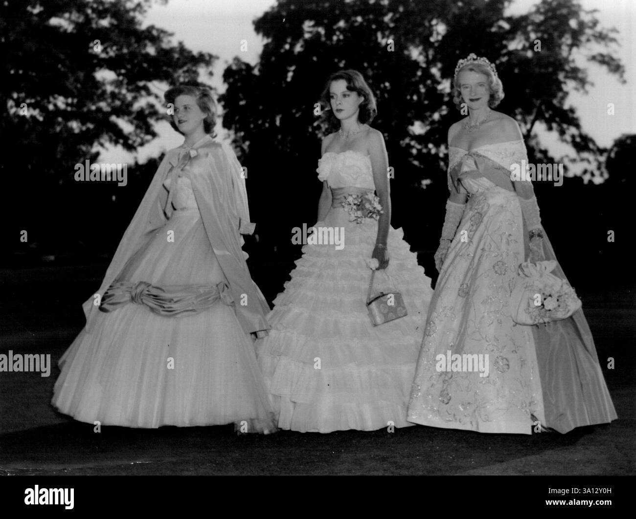 L to R. Lady Perdita Blackwood, Lady Caroline Blackwood (now Mrs ...