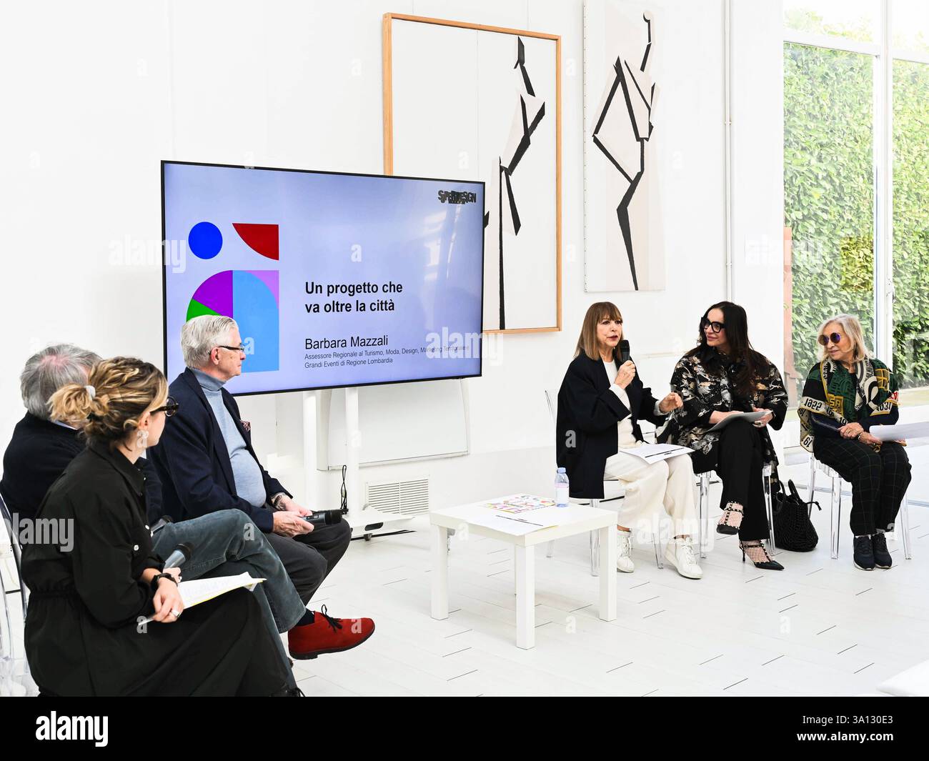 Milan, Italy. 05th Mar, 2024. SUPERDESIGN SHOW HAPPINESS 25 years of ...