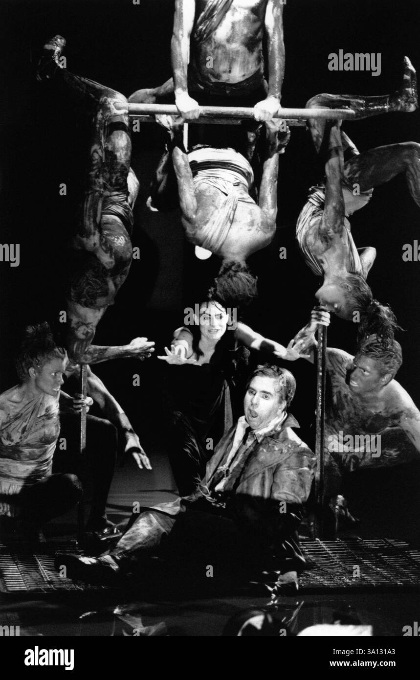 bottom centre: Sally Dexter (Titania), Timothy Spall (Nick Bottom) in A ...