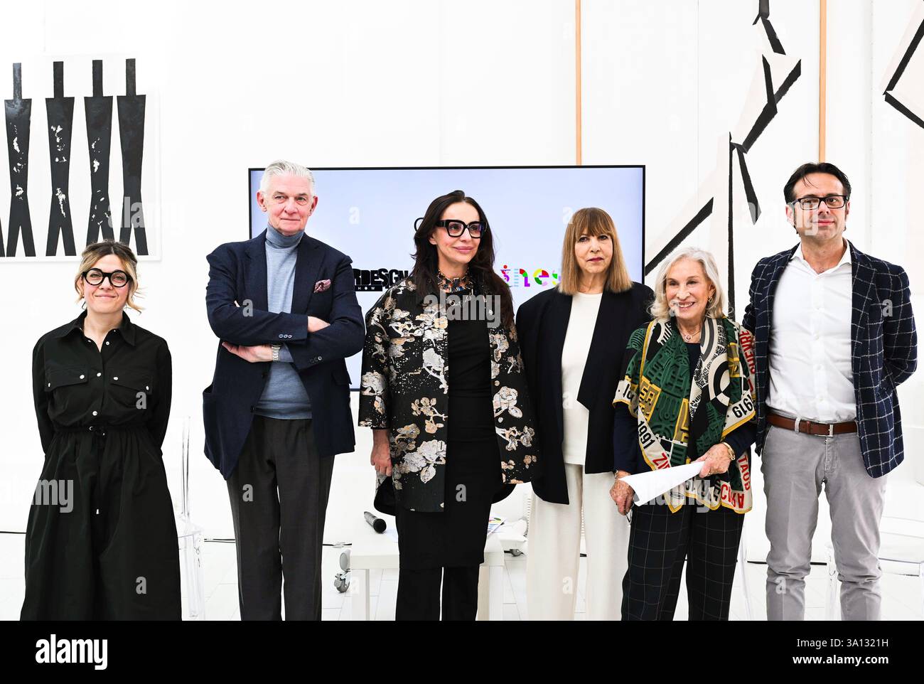 Milan, Italy. 05th Mar, 2024. SUPERDESIGN SHOW HAPPINESS 25 years of ...