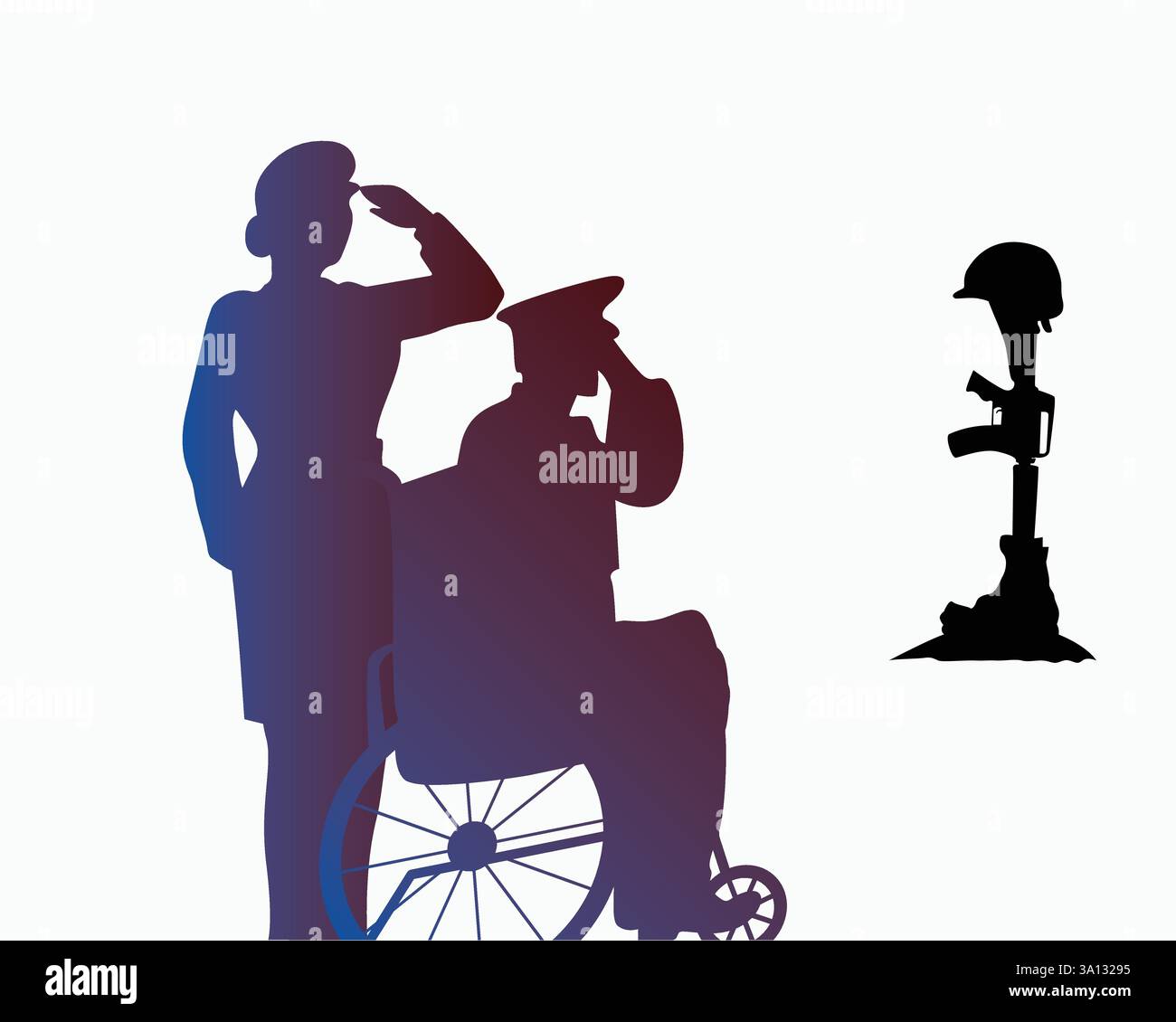 Armed in battle Cut Out Stock Images & Pictures - Alamy