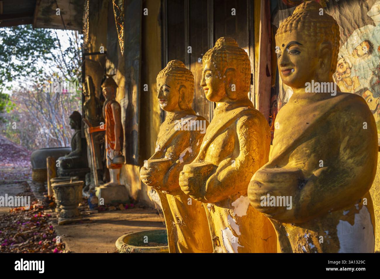 Cambodia, Kandal province, Oudong, former capital of Cambodia for ...