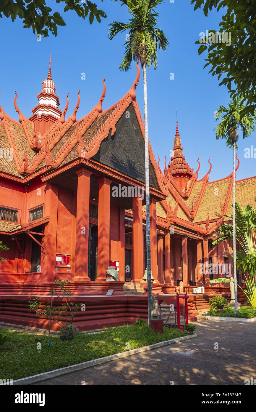 Cambodia, Phnom Penh, Doun Penh district, National Museum of Cambodia ...