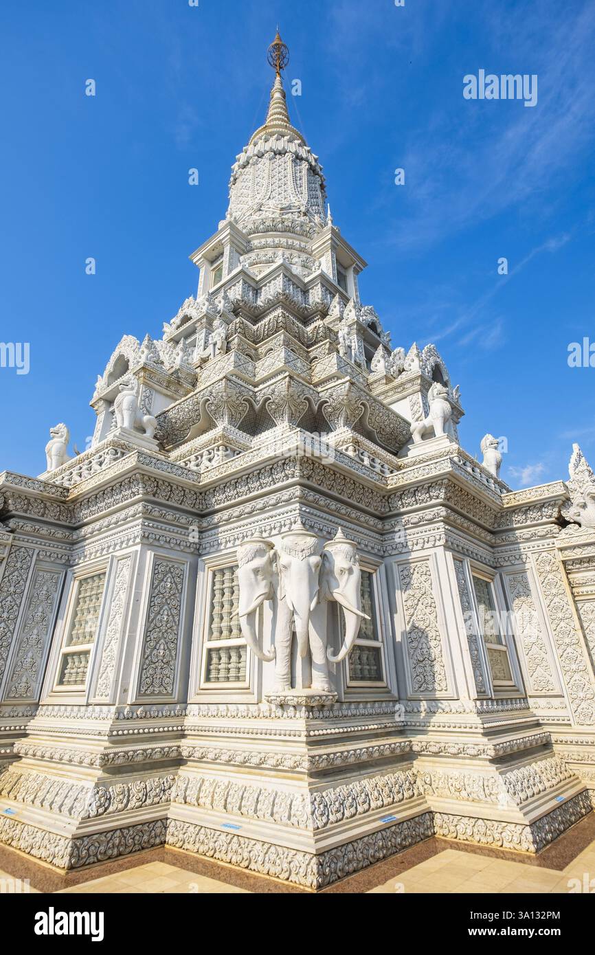 Cambodia, Kandal province, Oudong, former capital of Cambodia for ...