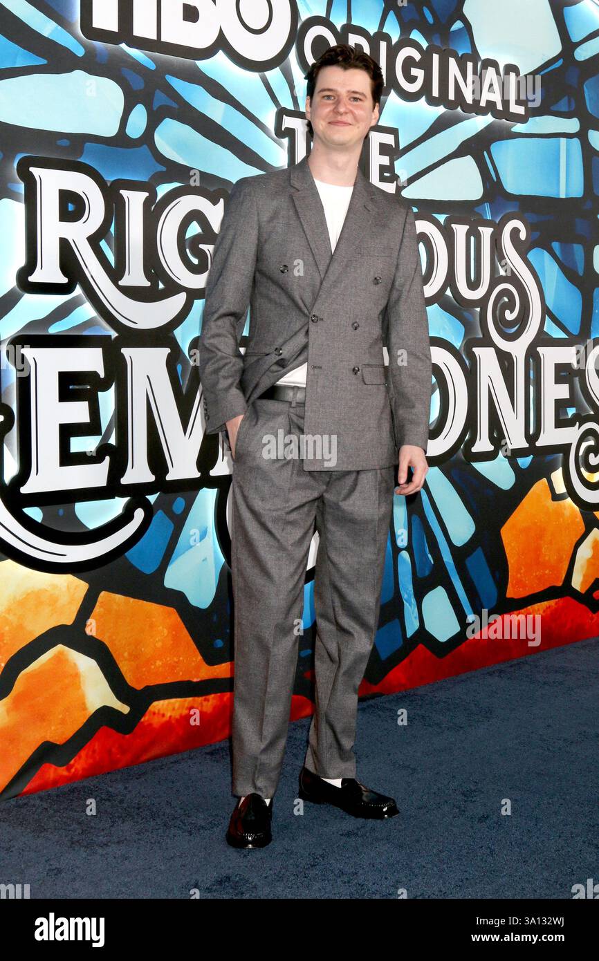 LOS ANGELES -MARCH 5, 2025: Nicholas Heffelfinger at the The Righteous ...