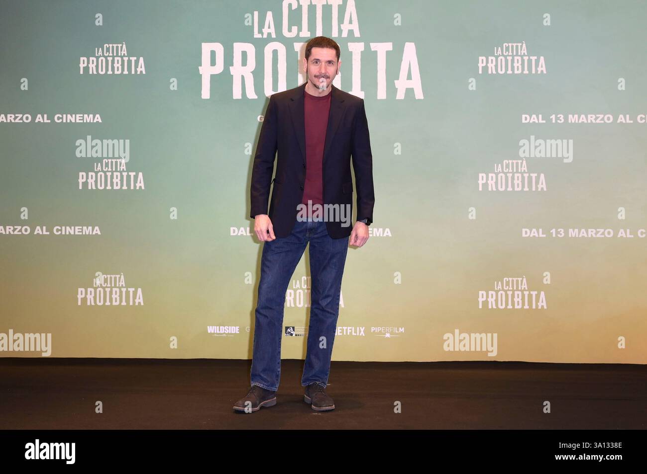 Gabriele Mainetti beim Photocall zum Kinofilm 'La città proibita ...