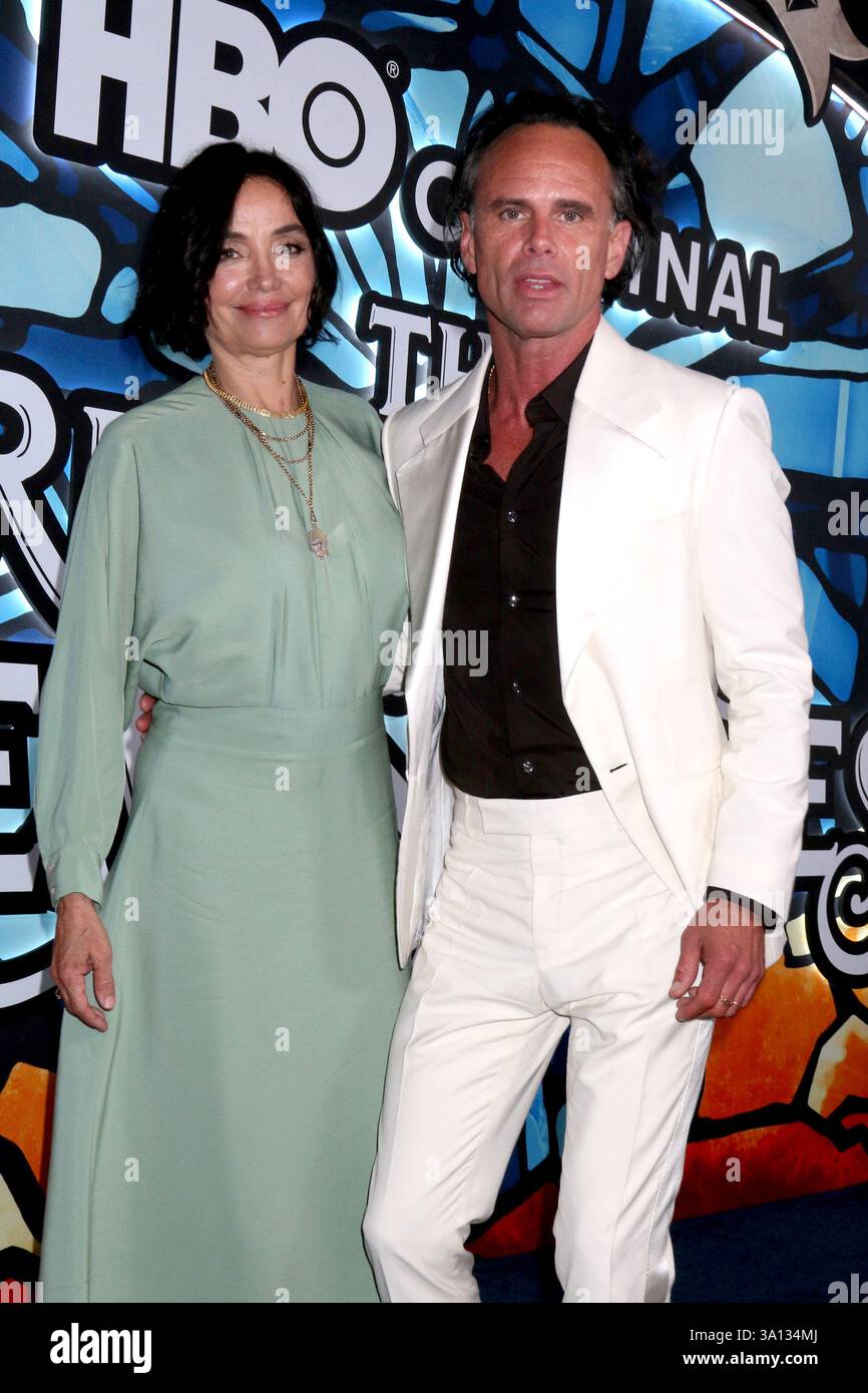 LOS ANGELES -MARCH 5, 2025: Nadia Conners, Walton Goggins at the The ...