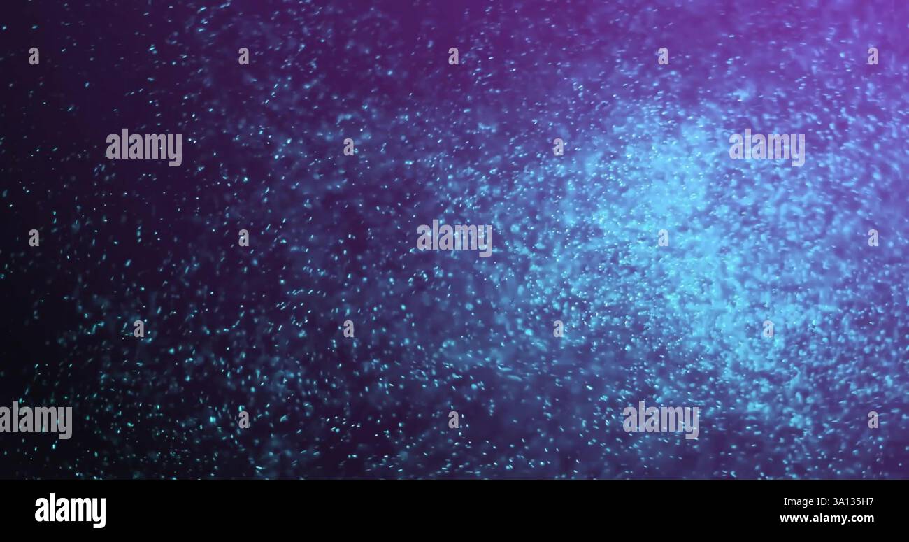 Image of glowing spots of light moving over black background Stock ...