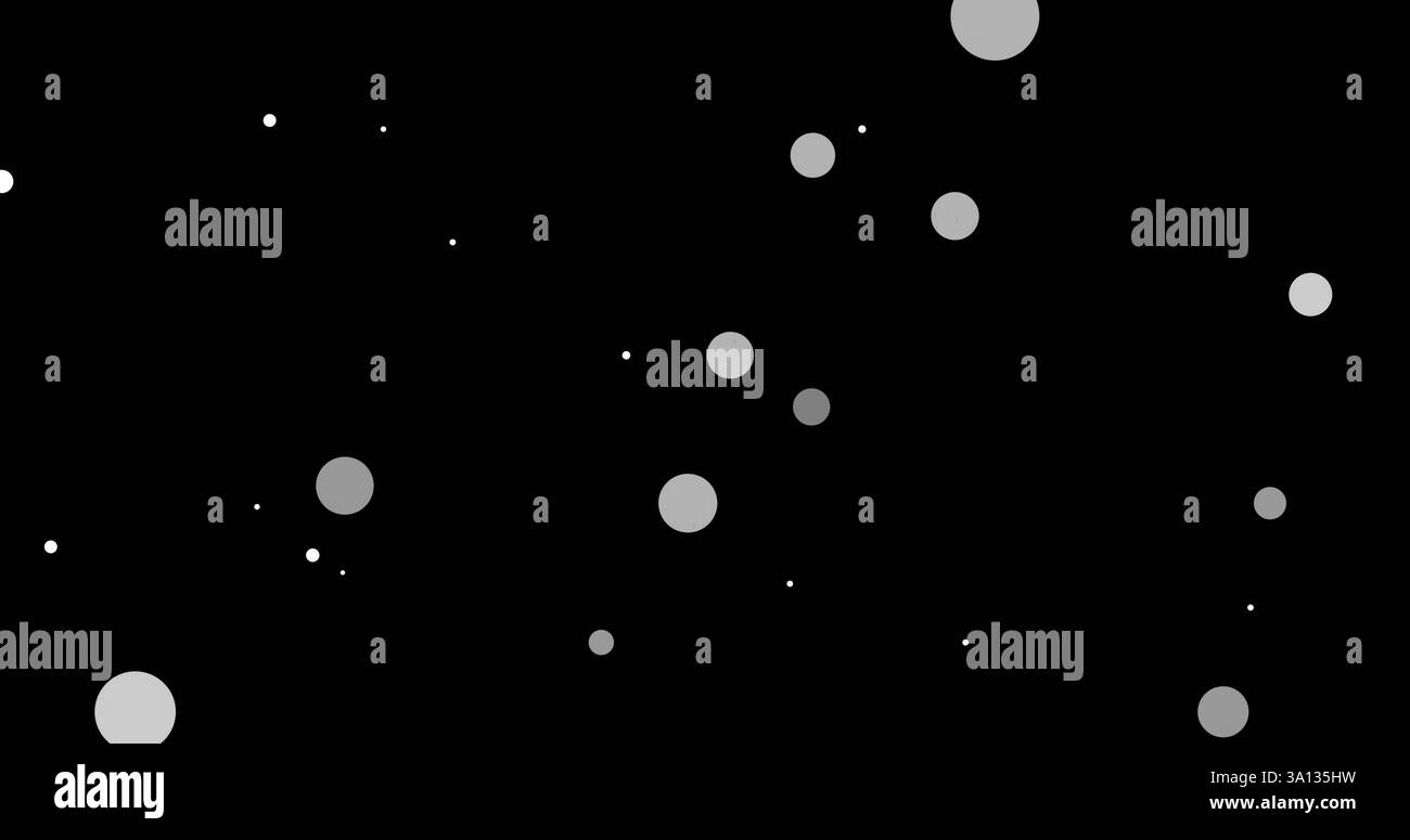 Abstract falling white particles on hi-res stock photography and images ...