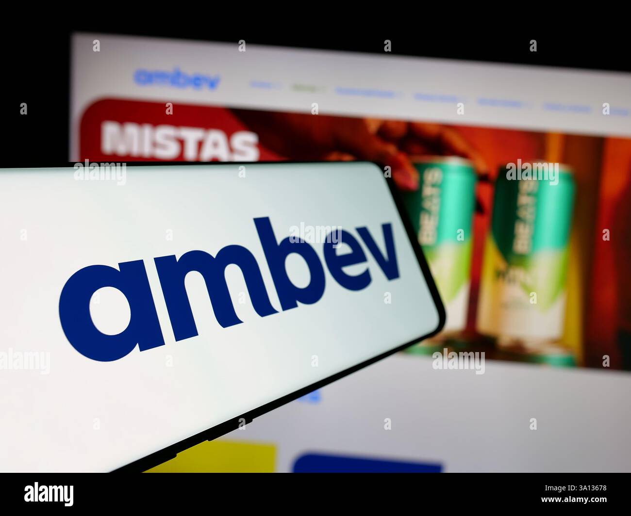 December 4, 2024, Germany: In this photo illustration, a mobile phone ...