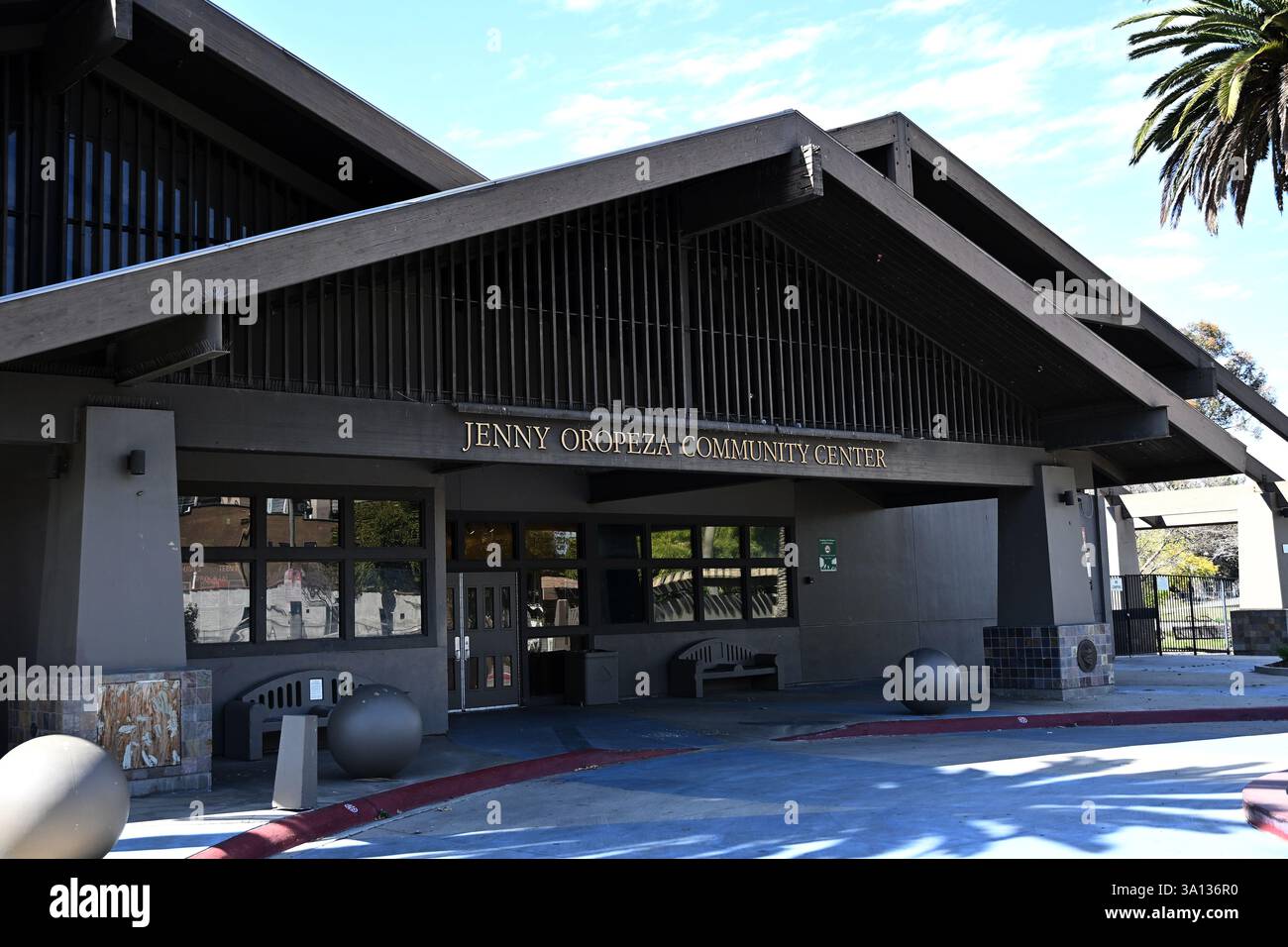 LONG BEACH, CALIFORNIA - 28 FEB 2025: The Oropeza Community Center in ...