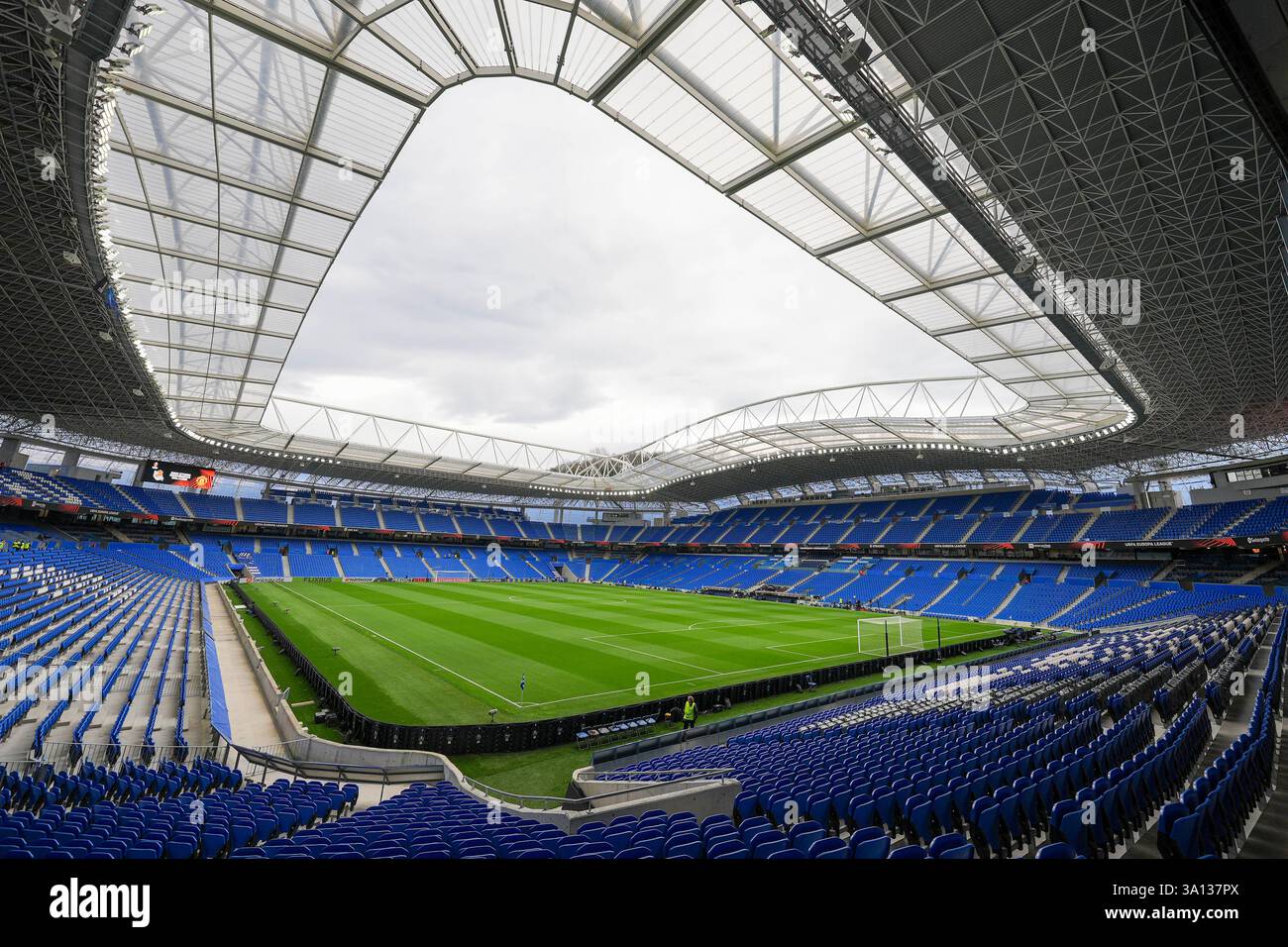 General View inside the Stadium during the Real Sociedad v Manchester ...