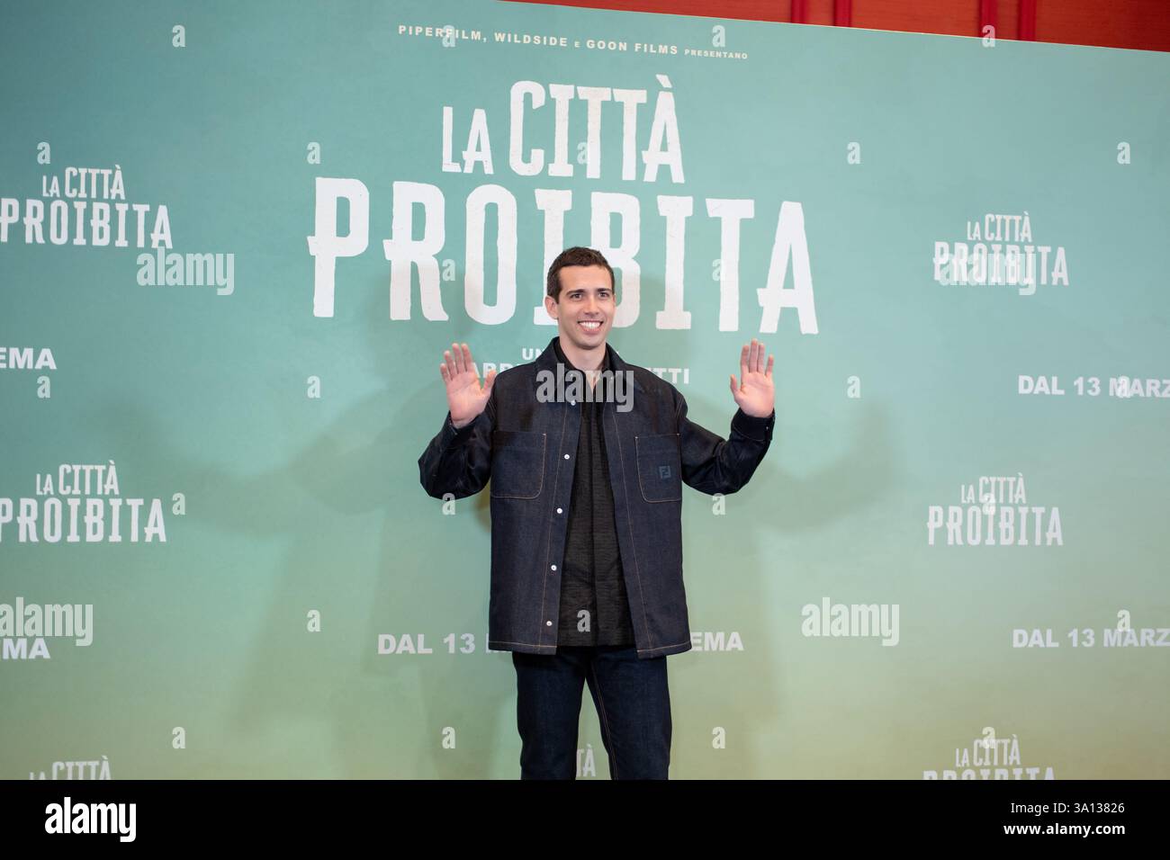 Enrico Borello attends the photocall for ''La Citta proibita'' at the ...