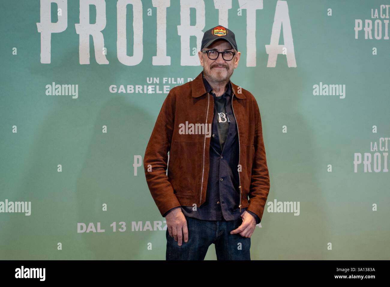 Marco Giallini attends the photocall for ''La Citta proibita'' at the ...