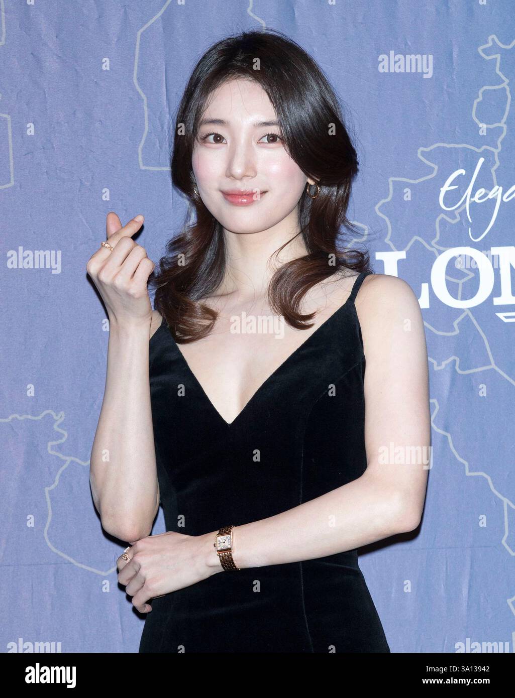 Seoul, South Korea. 6th Mar, 2025. South Korean singer and actress Bae Suzy, global ambassador ...