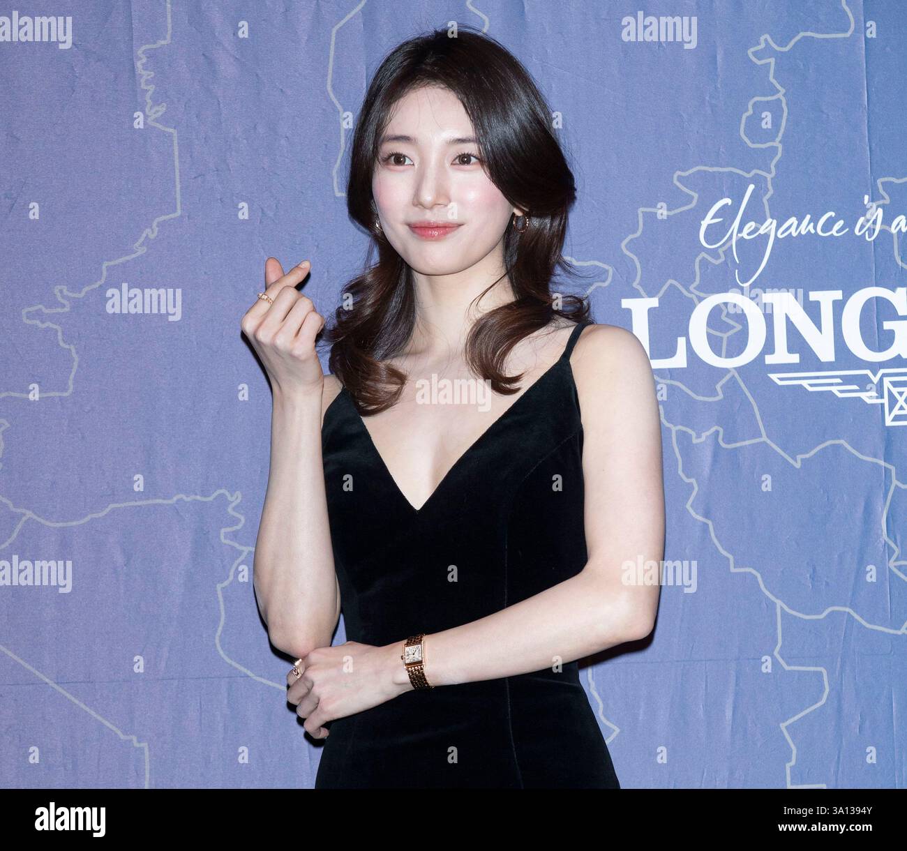 Seoul, South Korea. 6th Mar, 2025. South Korean singer and actress Bae ...