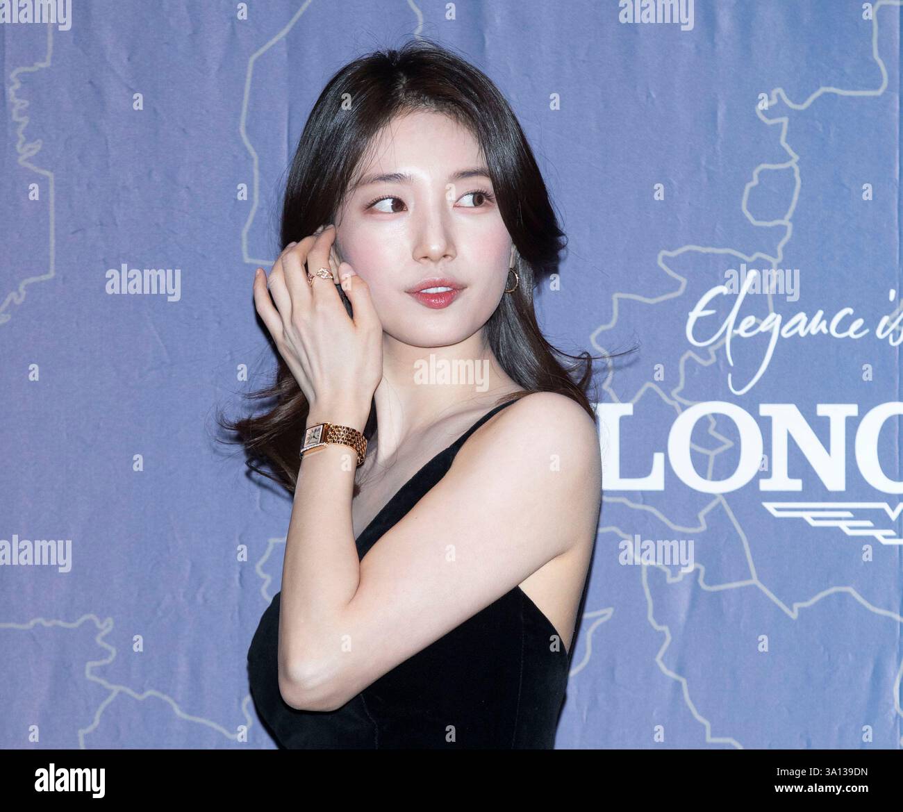 Seoul, South Korea. 6th Mar, 2025. South Korean singer and actress Bae Suzy, global ambassador ...