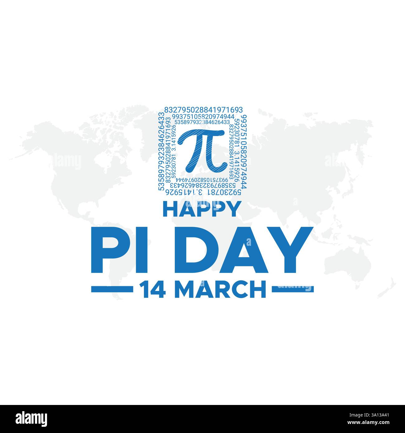 Happy Pi Day Design. Happy Pi Day vector Design template. International ...
