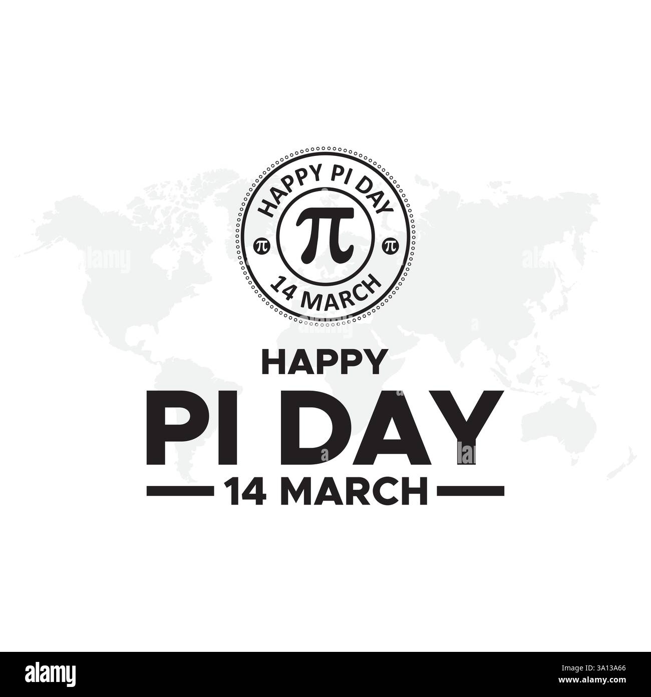 Happy Pi Day Design. Happy Pi Day vector Design template. International ...