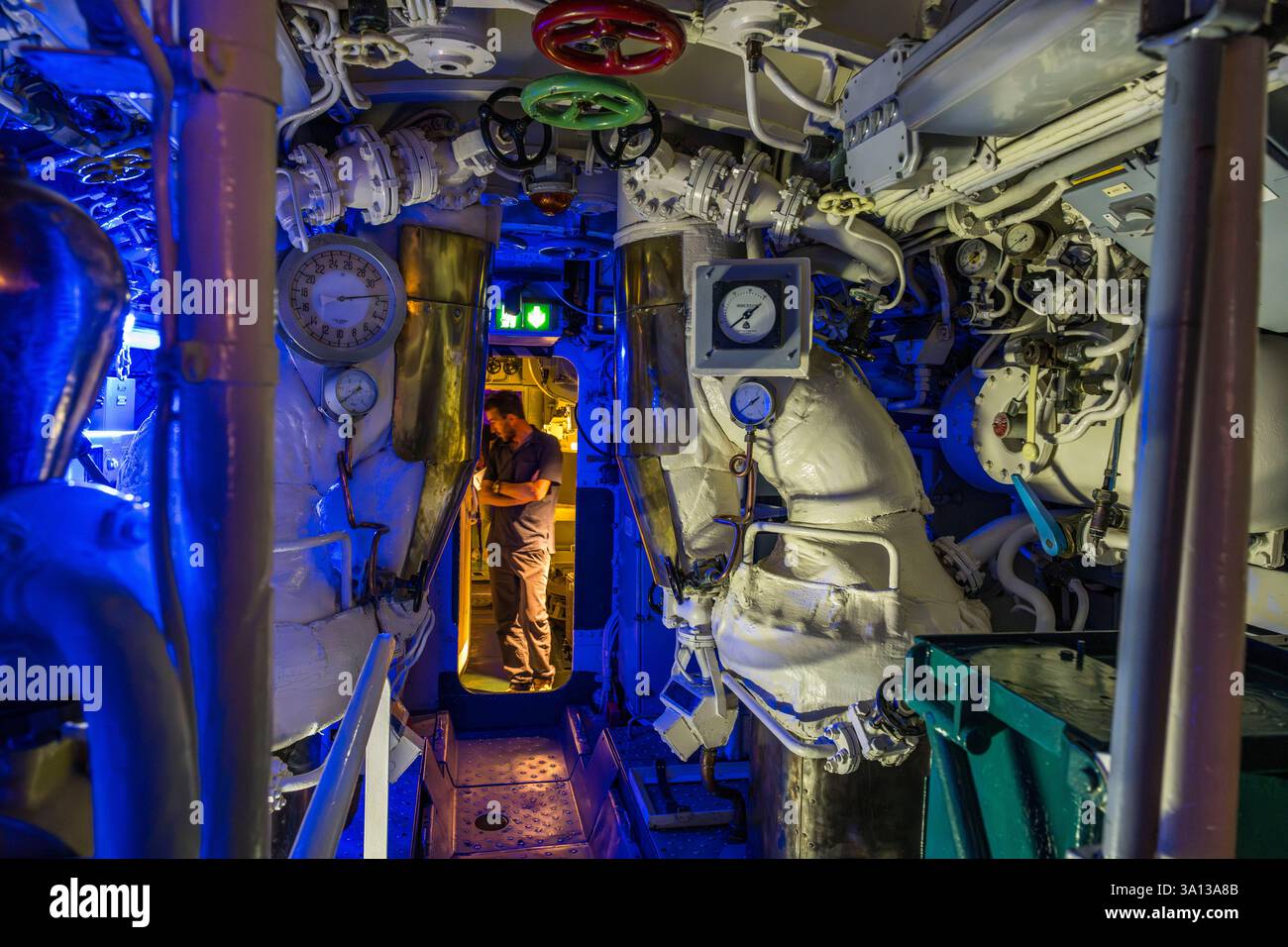 France, Morbihan, Lorient, Lorient La Base, former submarine base built ...