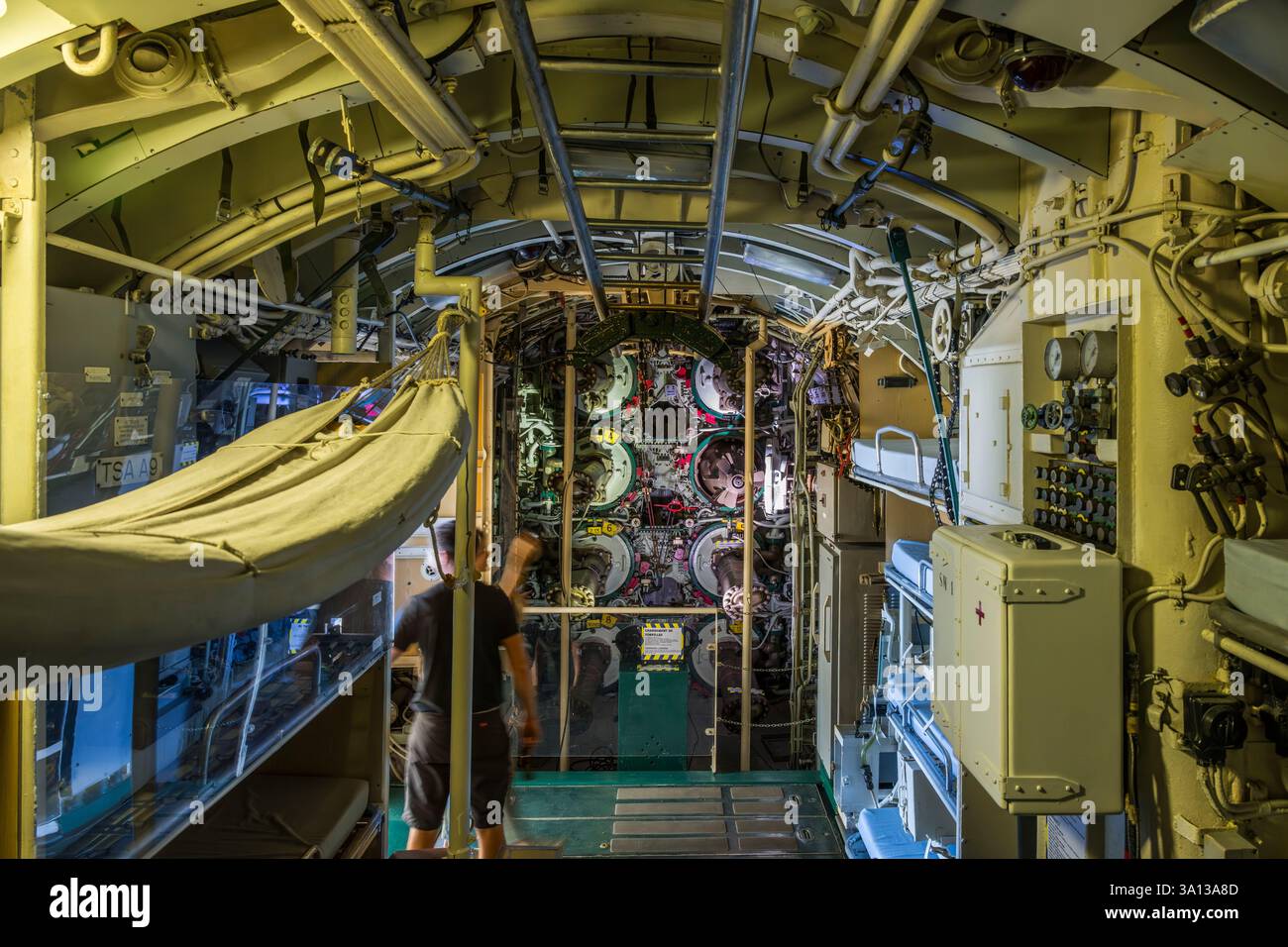 France, Morbihan, Lorient, Lorient La Base, former submarine base built ...