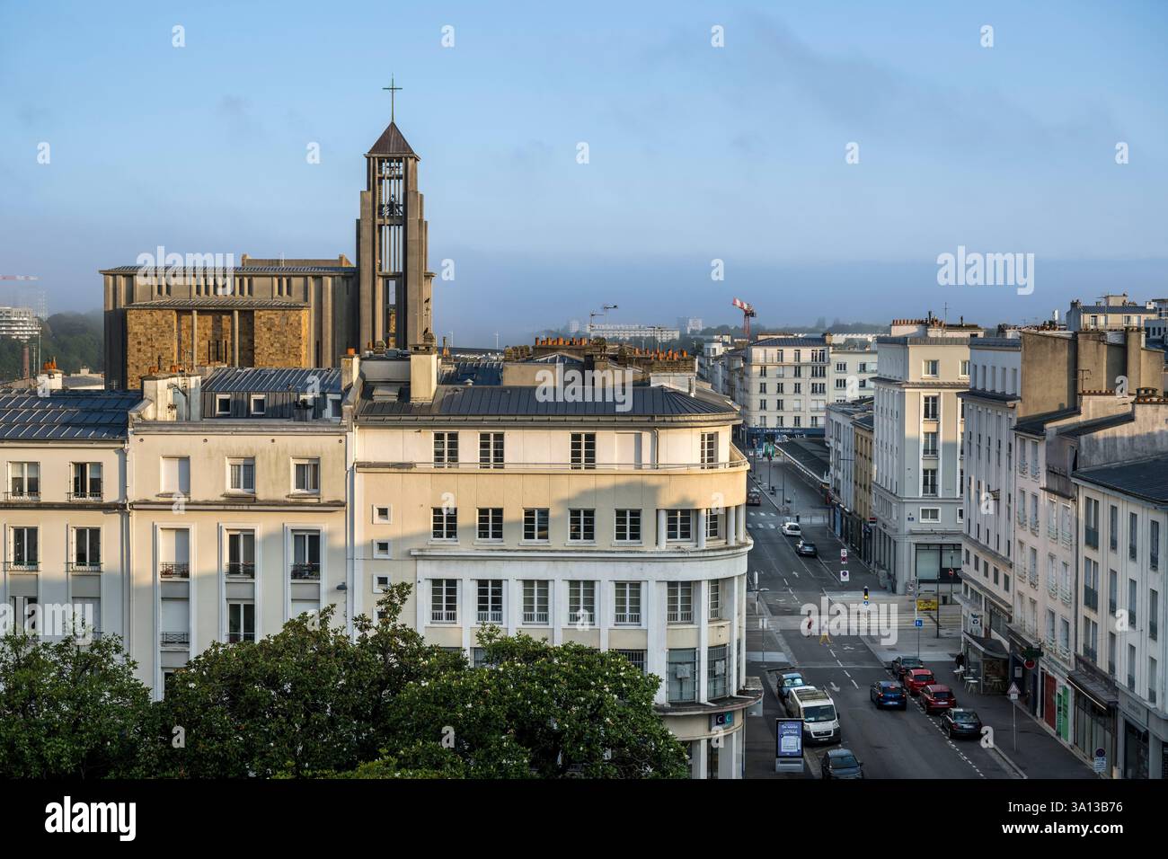 France, Finistère, Brest, the Saint-Louis de Brest church built between ...