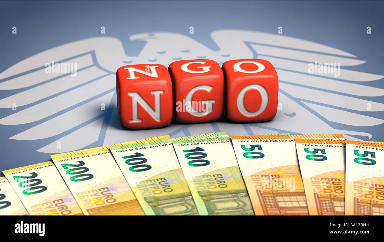 Gelder vom deutschen Staat für NGOs Symbolbild zum Thema deutsche Staatsgelder für NGOs ...