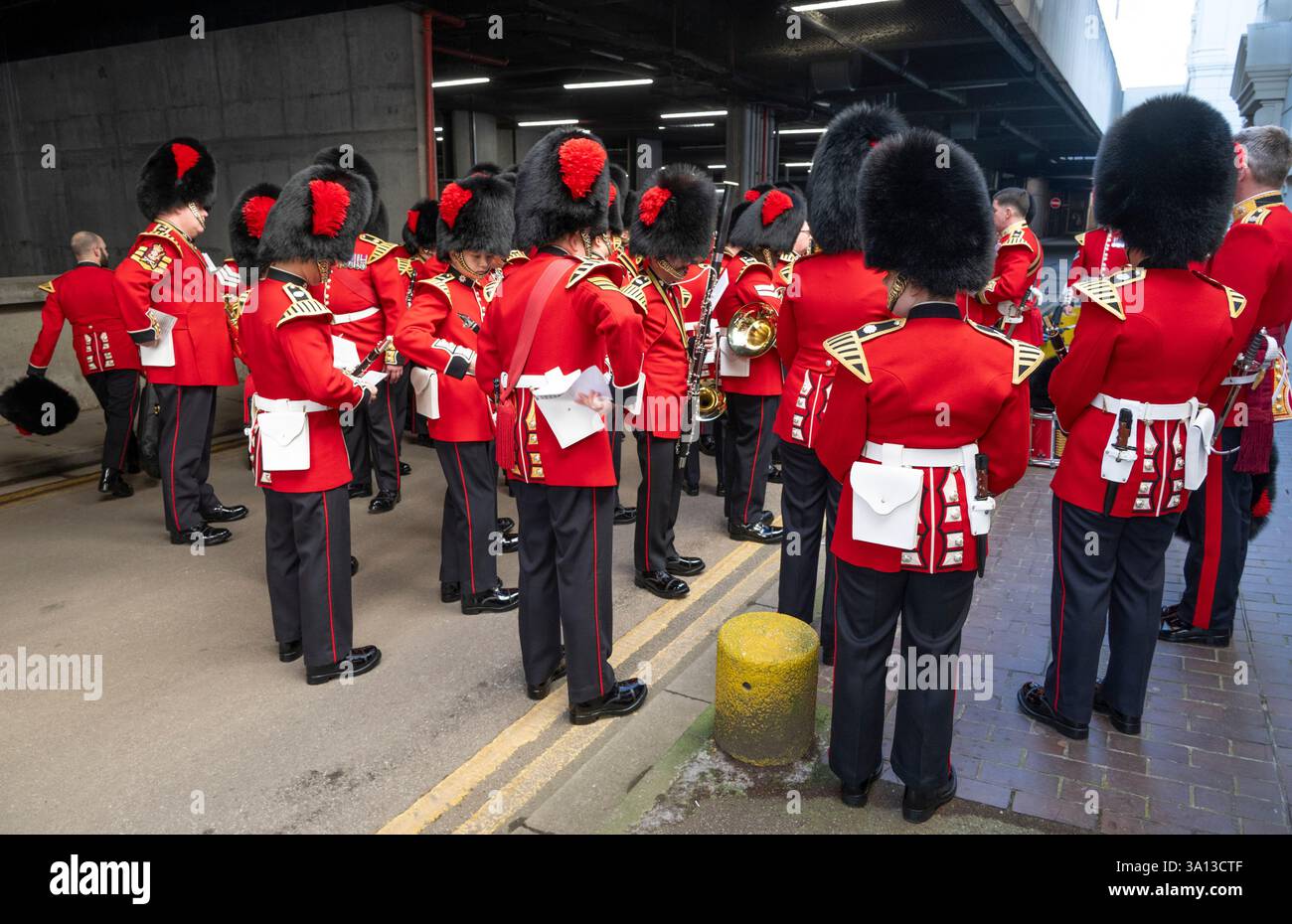 Wellington Barracks, London, UK. 6th March, 2025. Annual inspection of ...