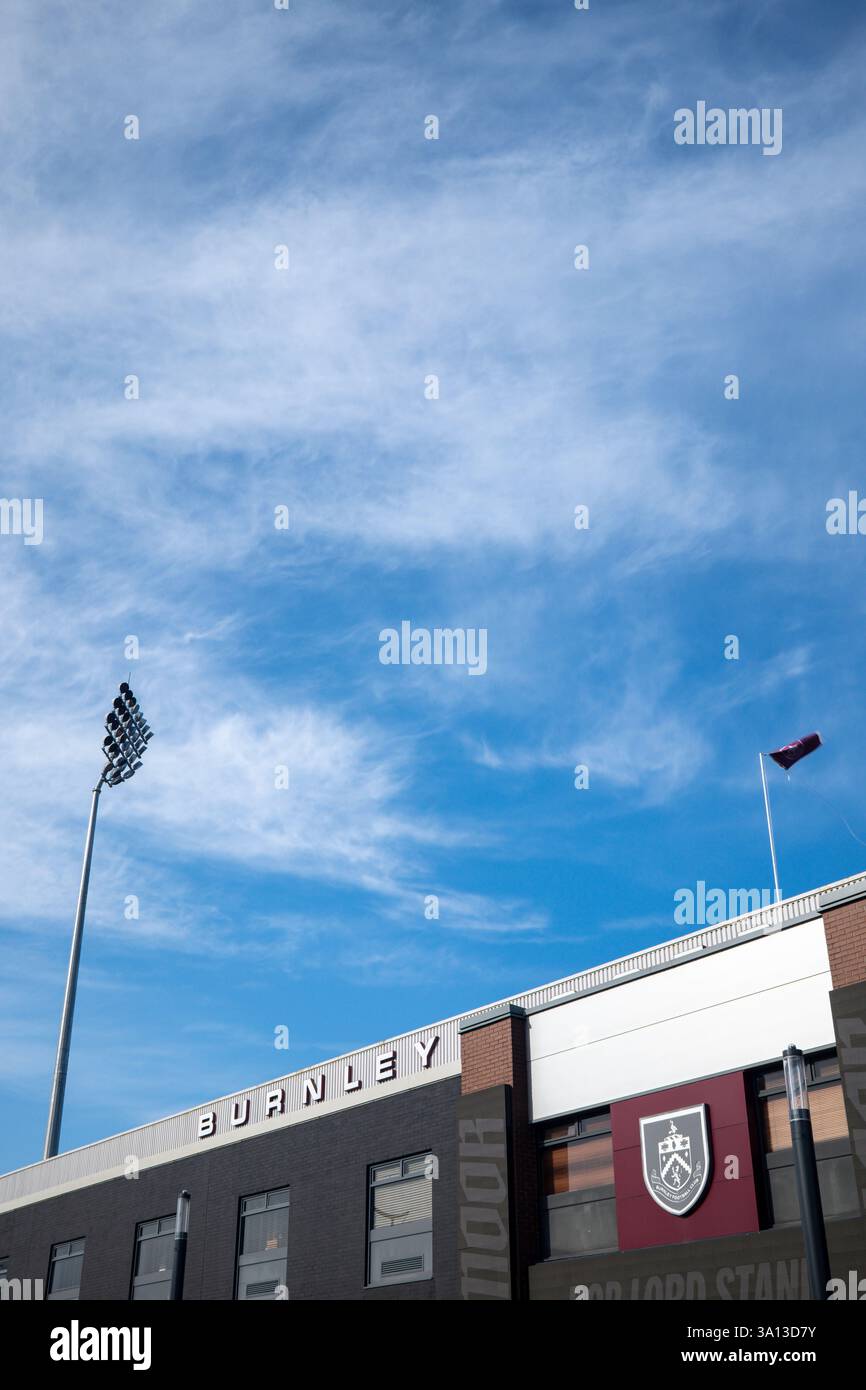 Bob Lord Stand, Turf Moor the home of of Burnley Football Club ...