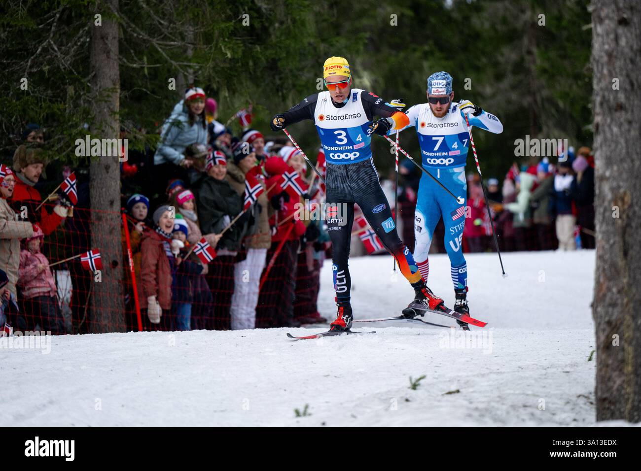 BRUGGER Janosch (Deutschland), OGDEN Ben (USA), NOR, FIS Nordische Ski ...