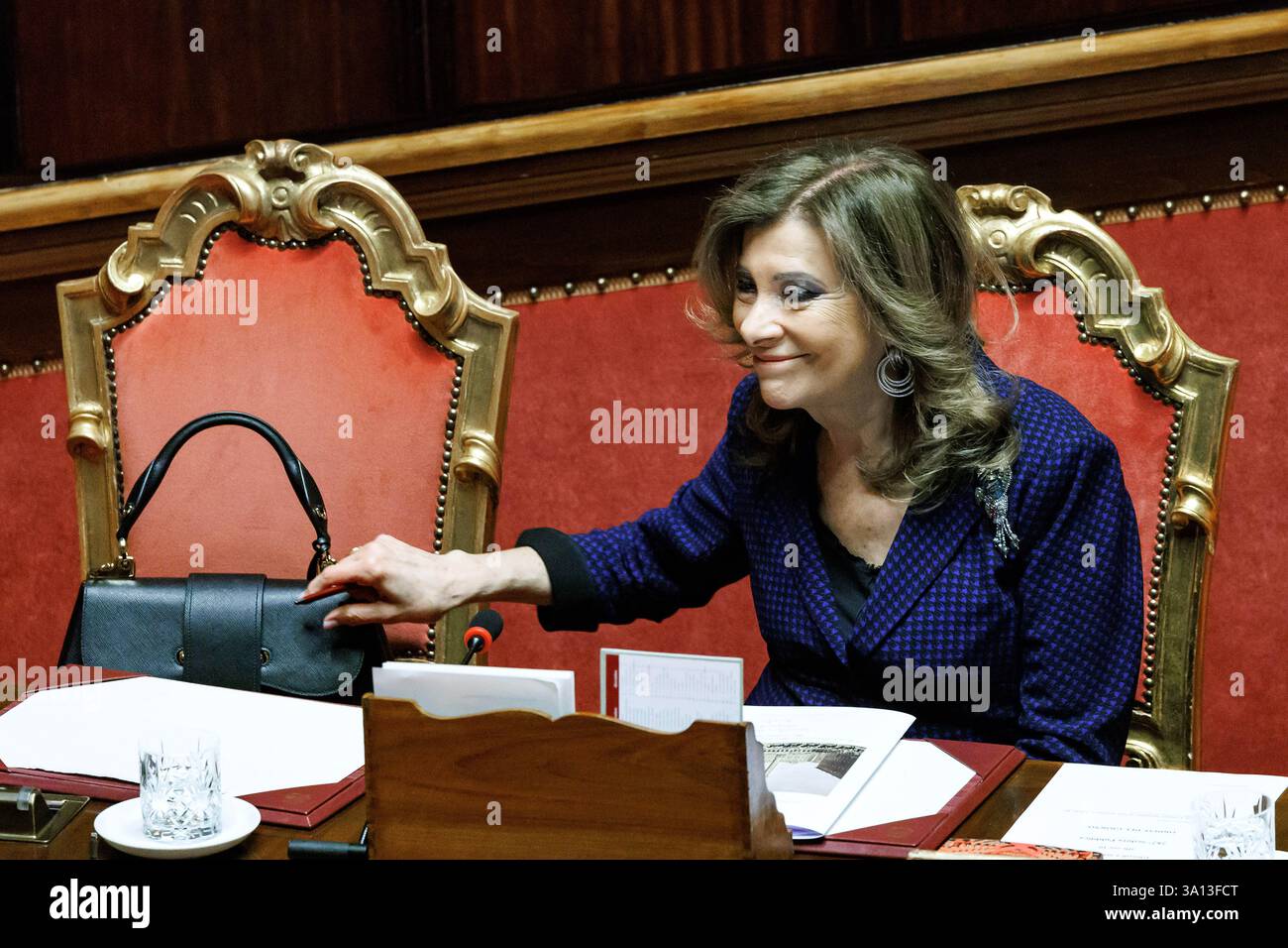 La ministra per le Riforme Maria Elisabetta Alberti Casellati nell’aula ...