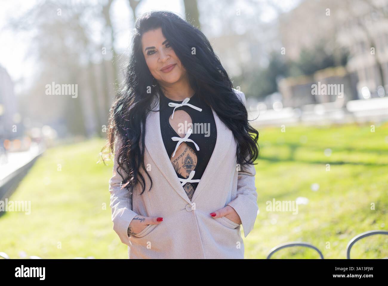 Cologne, Germany. 06th Mar, 2025. Iris Klein comes to the screening of the RTLZwei reality TV ...