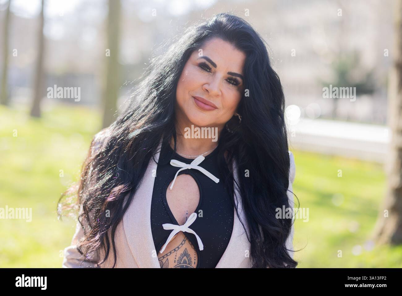 Cologne, Germany. 06th Mar, 2025. Iris Klein comes to the screening of the RTLZwei reality TV ...