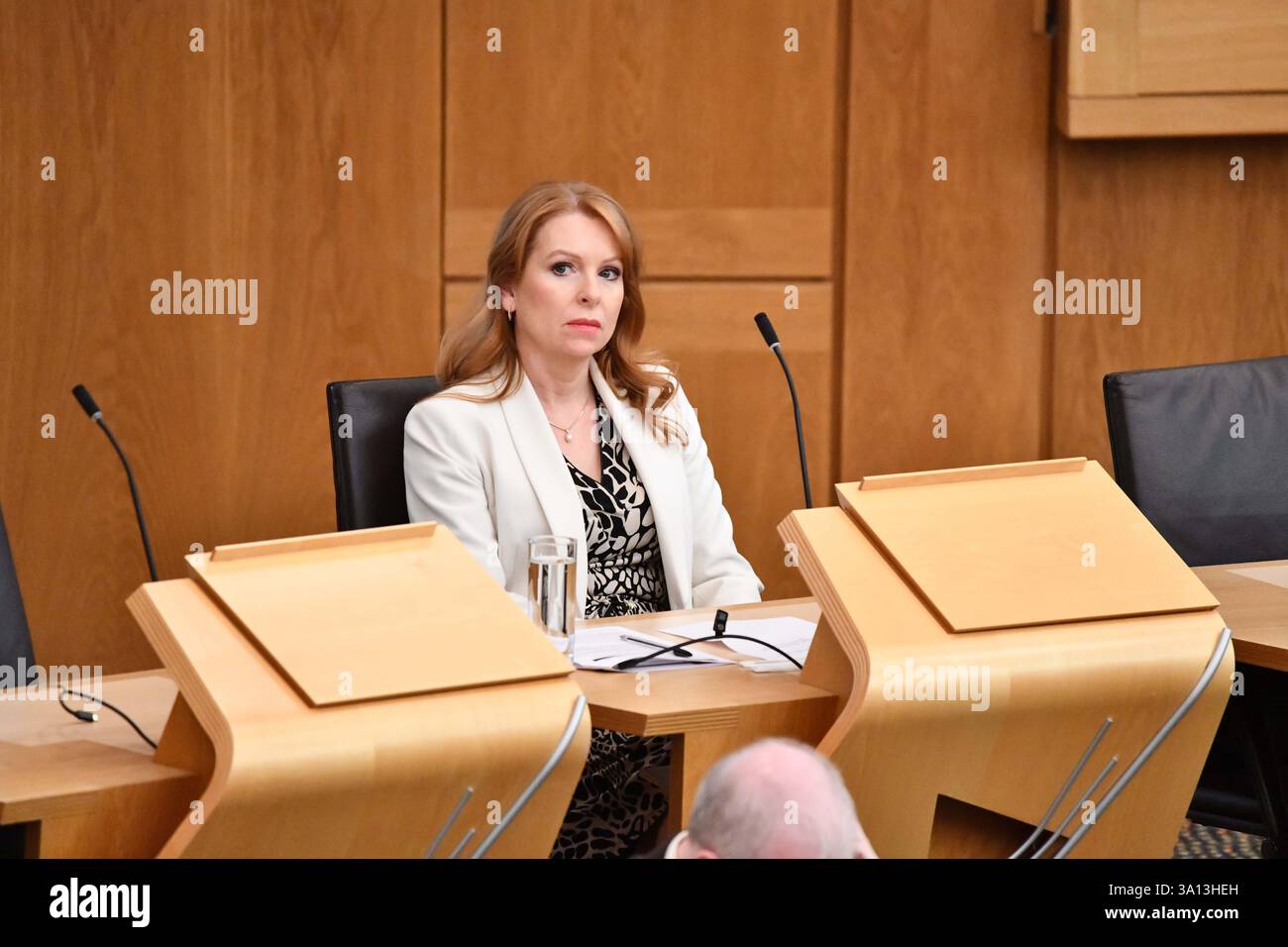 Edinburgh, Scotland, UK. 6th Mar, 2025. PICTURED: Ash Regan MSP, Alba ...