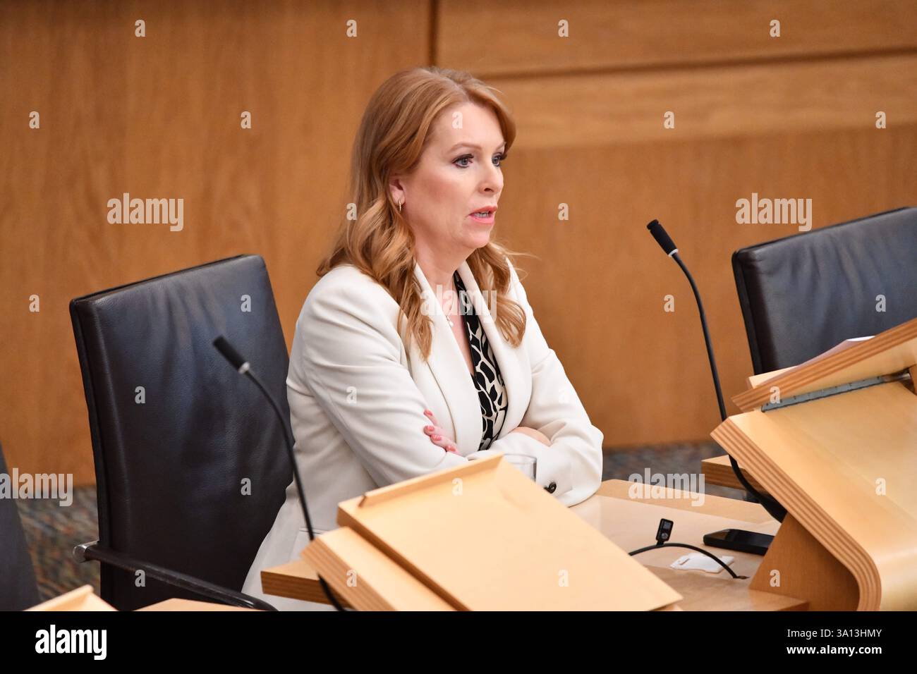 Edinburgh, Scotland, UK. 6 March 2025. PICTURED: Ash Regan MSP, Alba ...