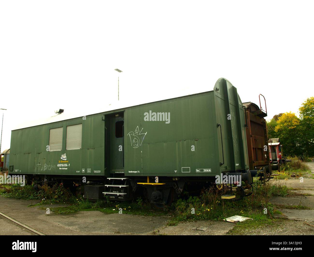 The old train museum in Heilbronn Germany Stock Photo - Alamy